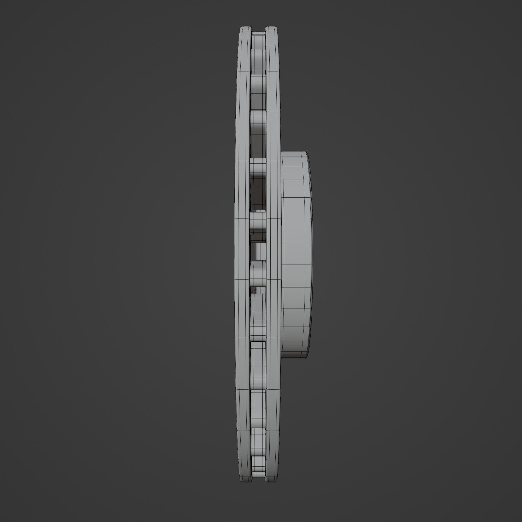 Brake Disc Rotor - 3D Model by 3DModelingCorp