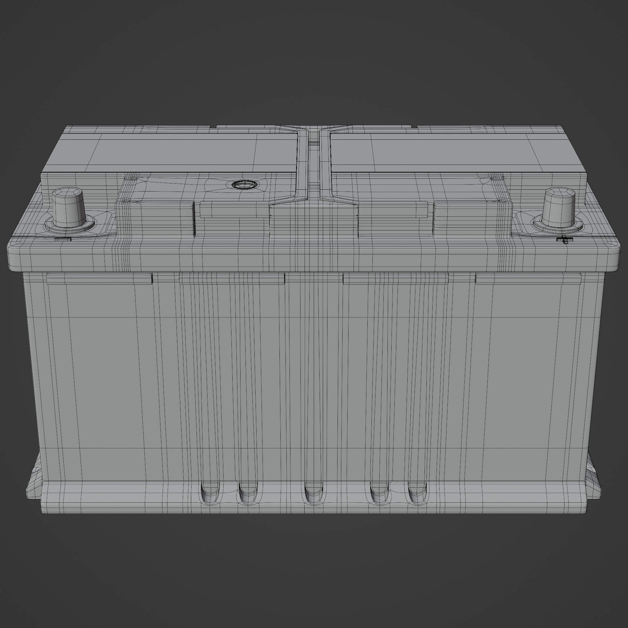 Car Battery 12v - 3D Model by 3DModelingCorp