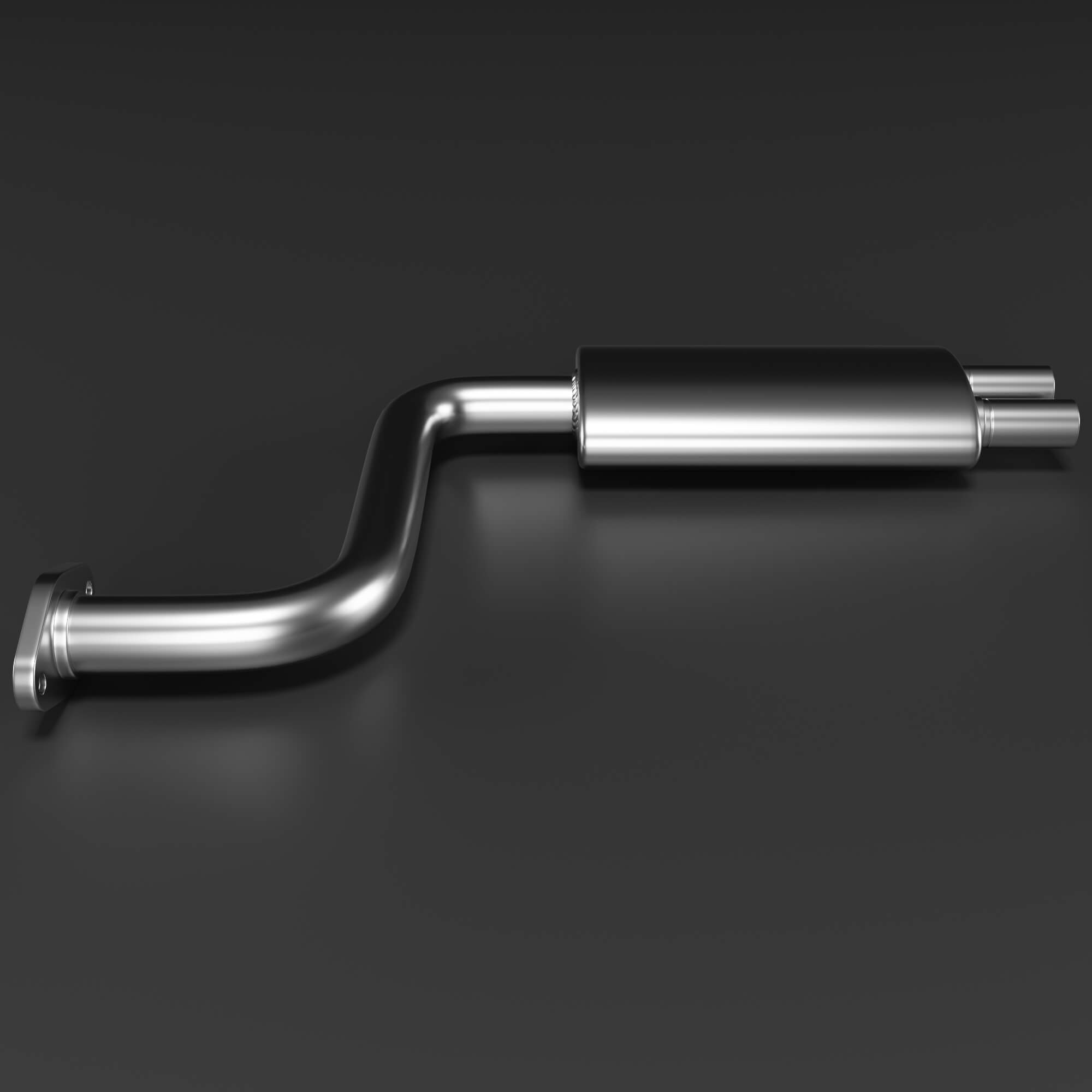 Car Exhaust Pipe - 3D Model by 3DModelingCorp
