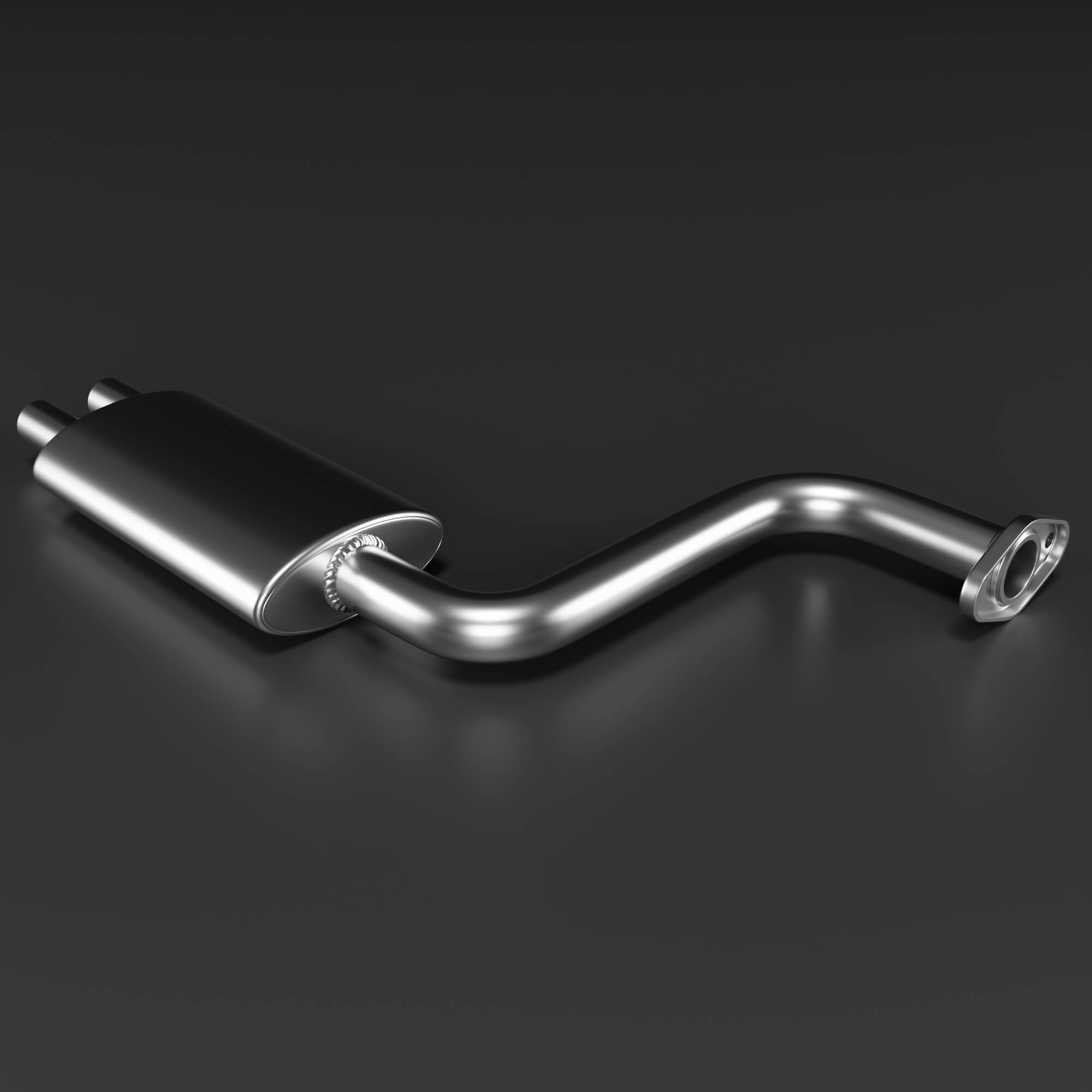 Car Exhaust Pipe - 3D Model by 3DModelingCorp