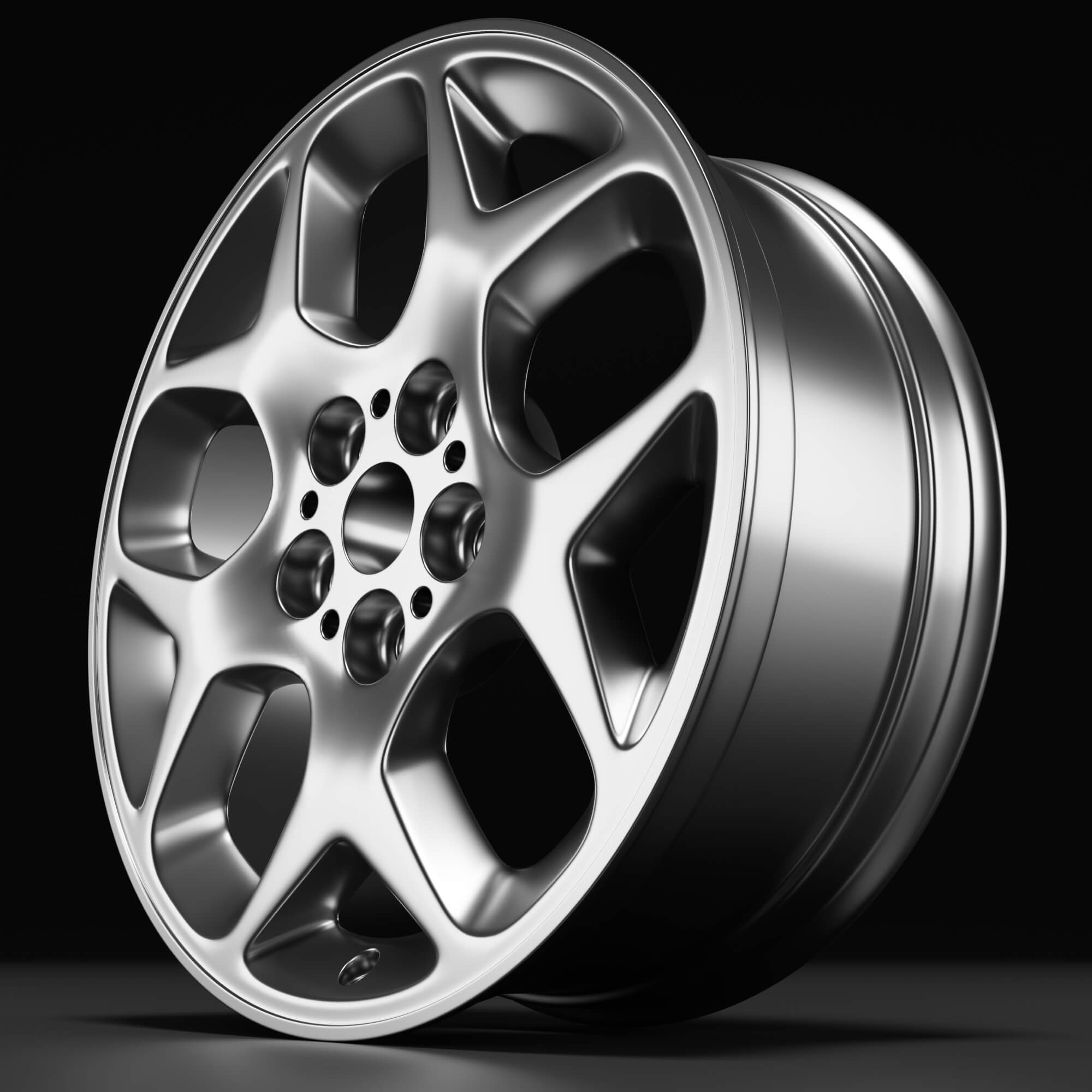 Car Rim 3D Model by 3DModelingCorp