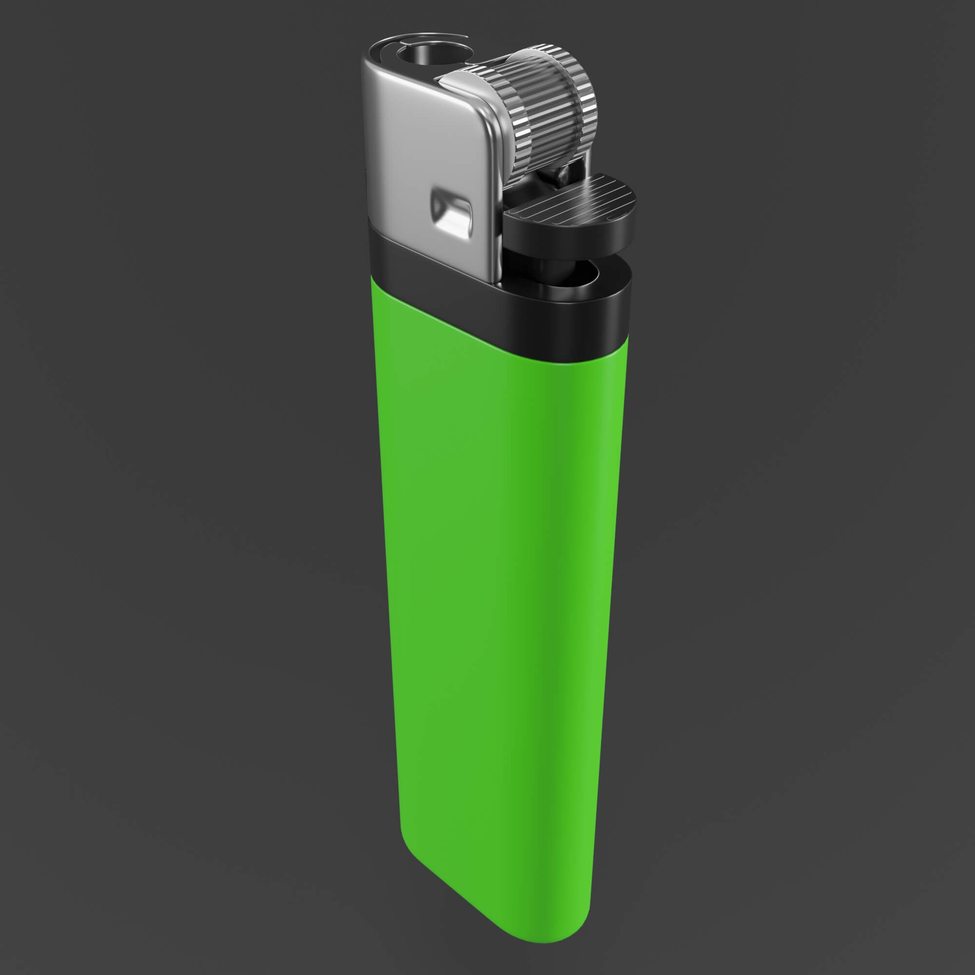 Cigarette Lighter - 3D Model by 3DModelingCorp