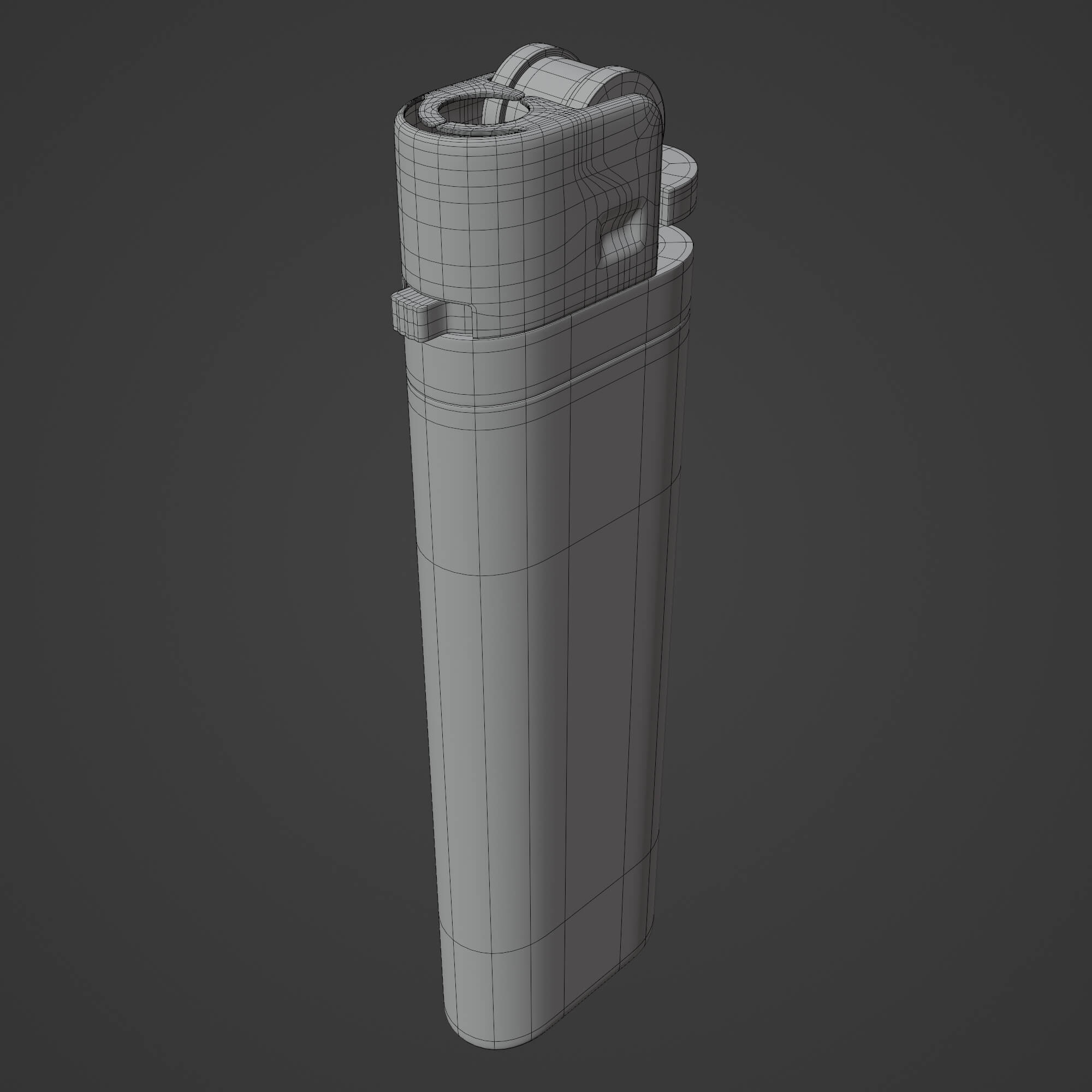 Cigarette Lighter - 3D Model by 3DModelingCorp