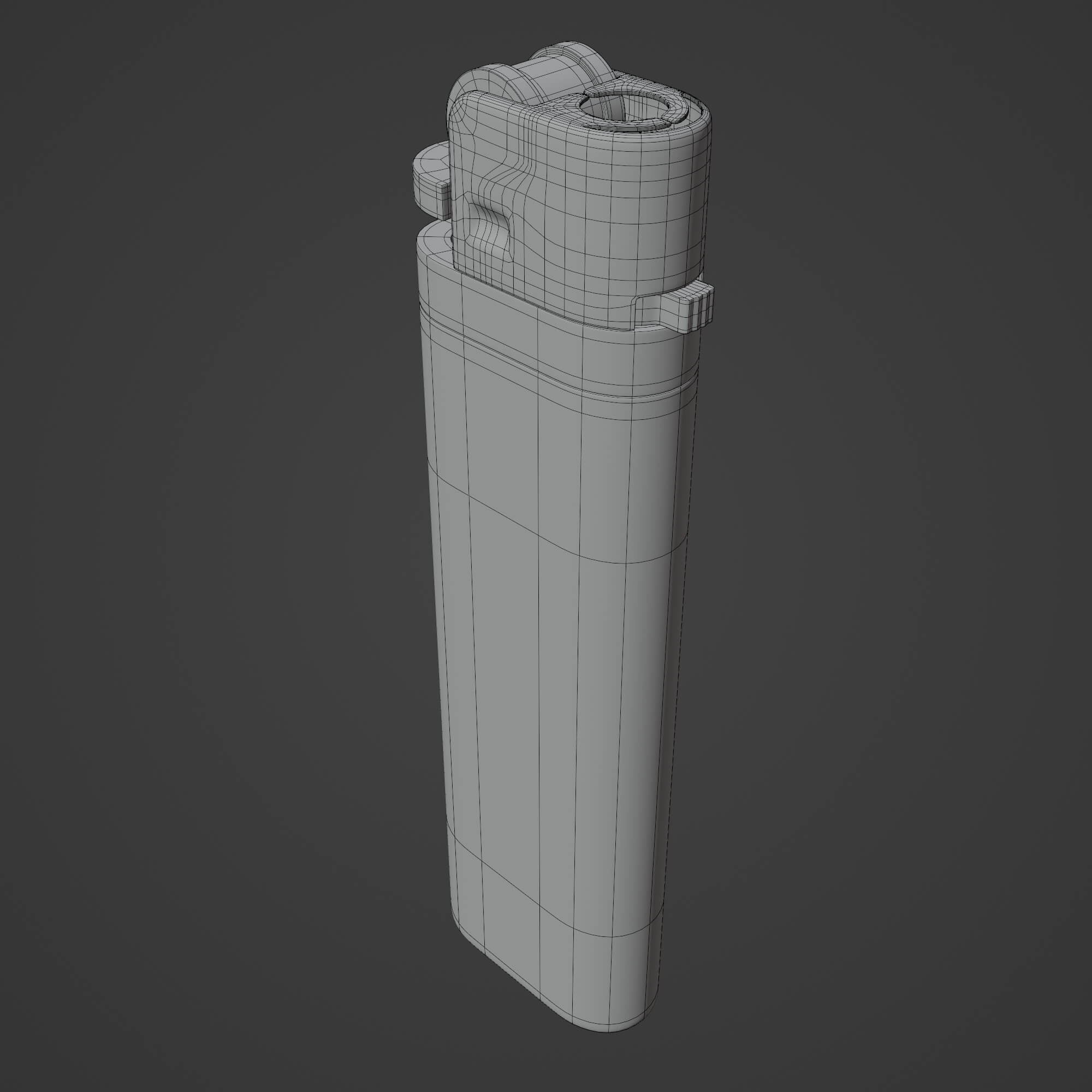 Cigarette Lighter - 3D Model by 3DModelingCorp