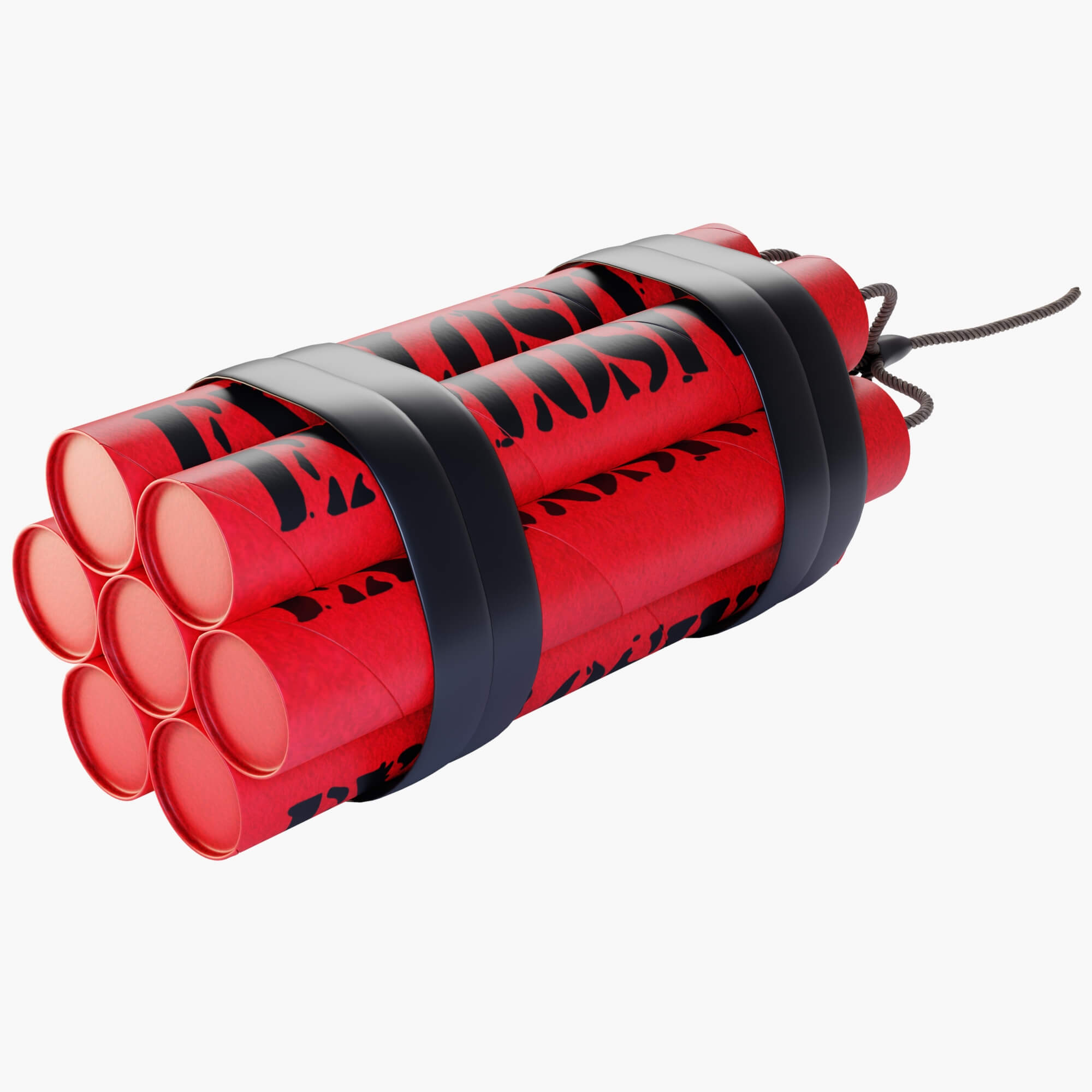 Dynamite Pack - 3D Model by 3DModelingCorp
