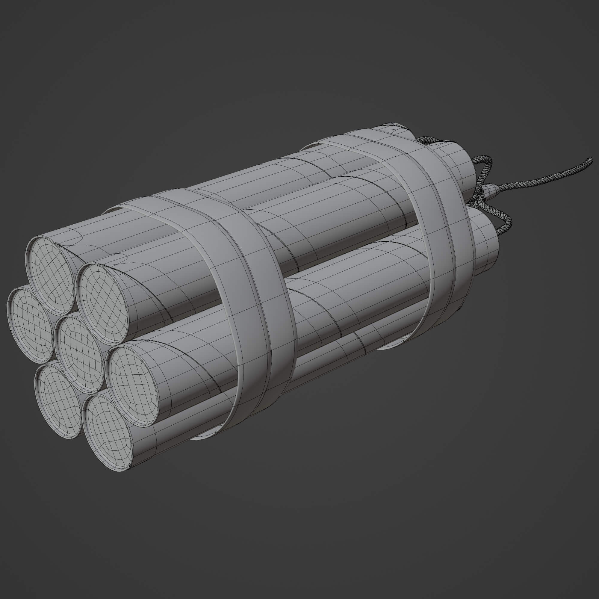 Dynamite Pack - 3D Model by 3DModelingCorp