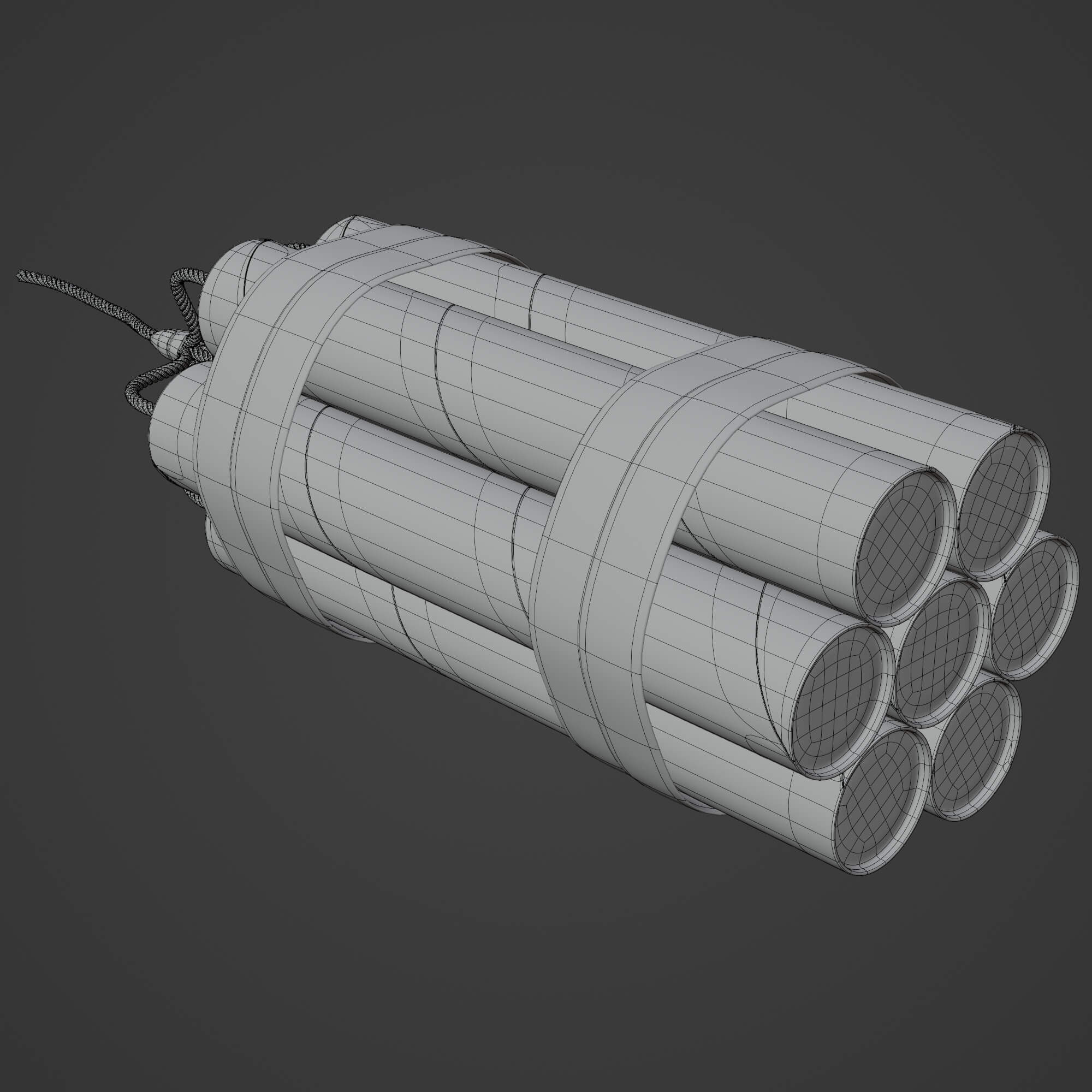 Dynamite Pack - 3D Model by 3DModelingCorp