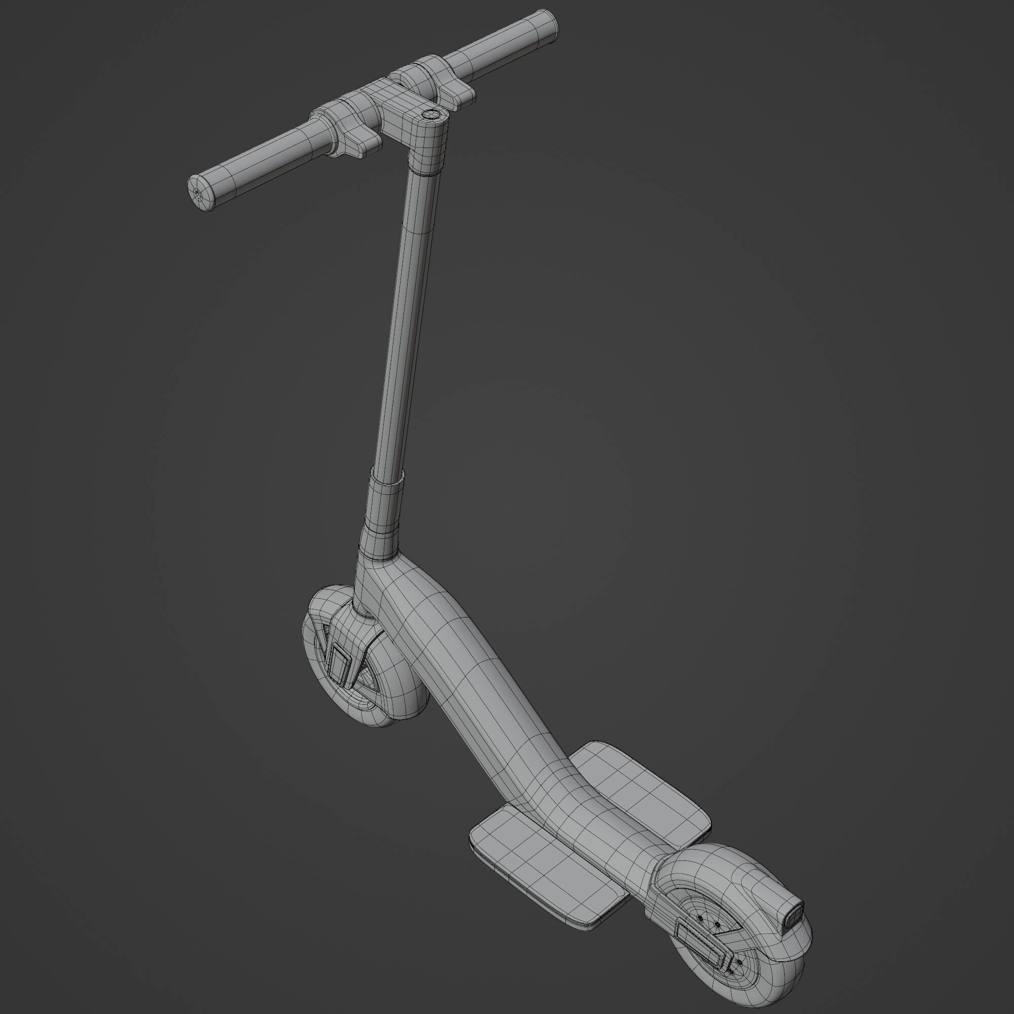 Electric Scooter - 3D Model by 3DModelingCorp