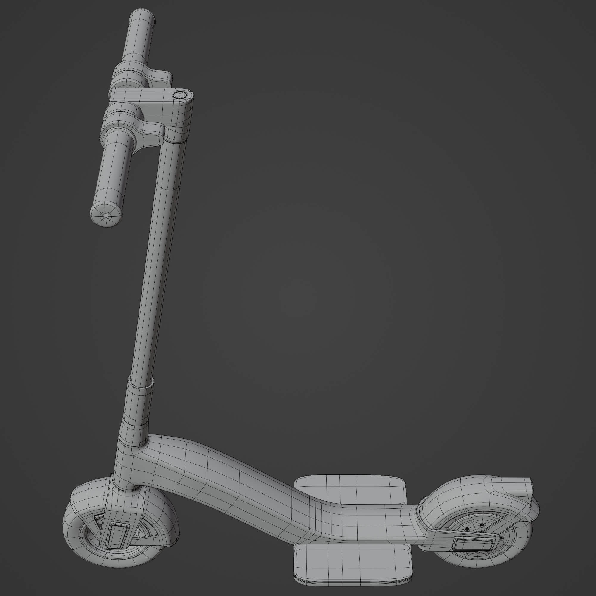 Electric Scooter - 3D Model by 3DModelingCorp