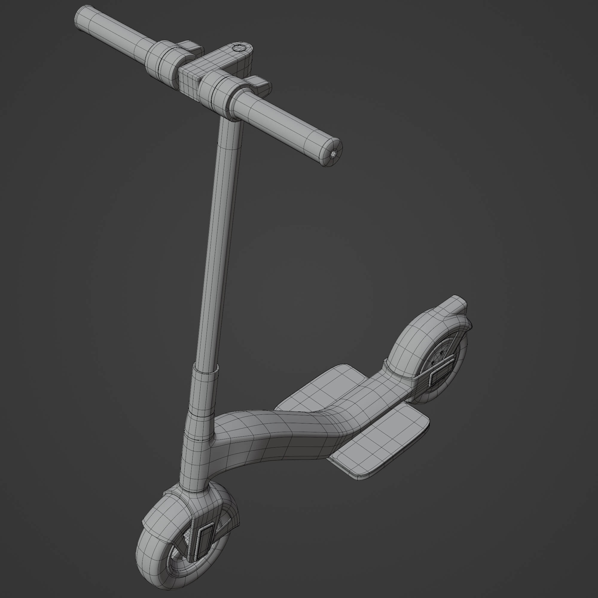 Electric Scooter - 3D Model by 3DModelingCorp
