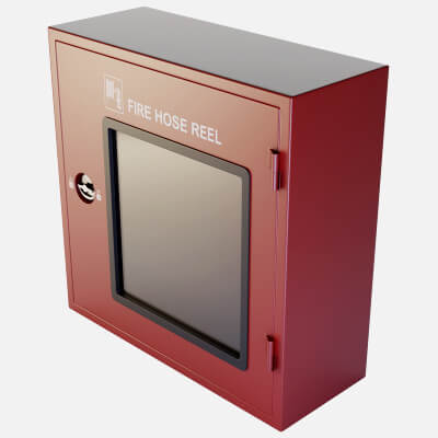 Fire Hose Reel Box - 3D Model by 3DModelingCorp