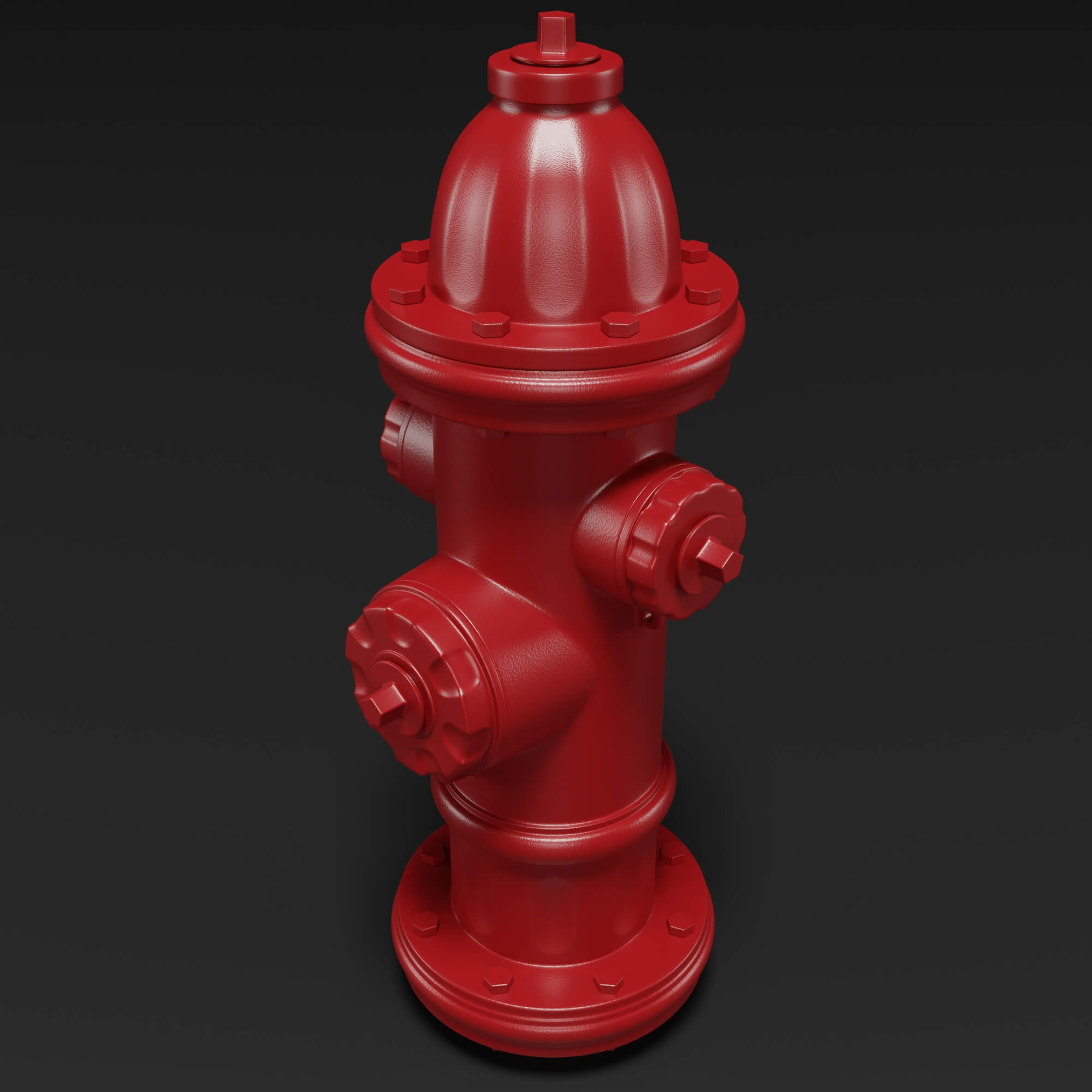 Fire Hydrant - 3D Model by 3DModelingCorp