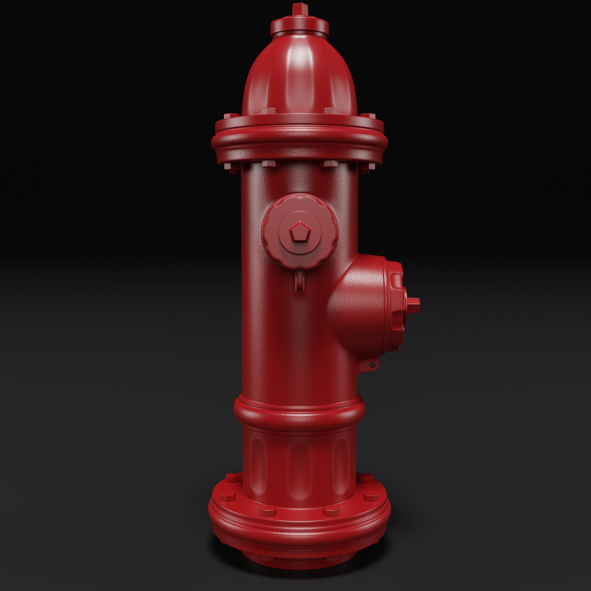 Fire Hydrant - 3D Model by 3DModelingCorp