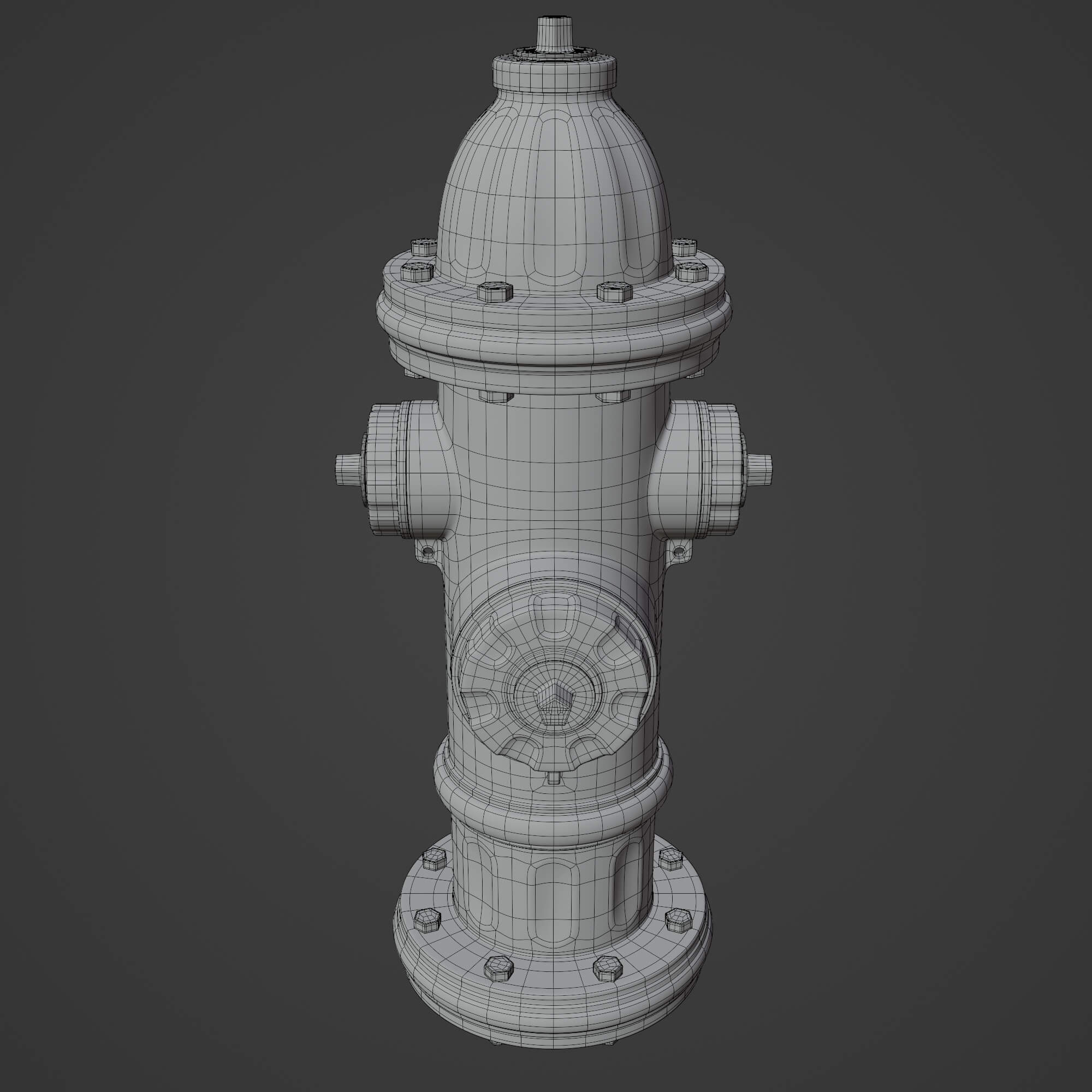 Fire Hydrant - 3D Model by 3DModelingCorp
