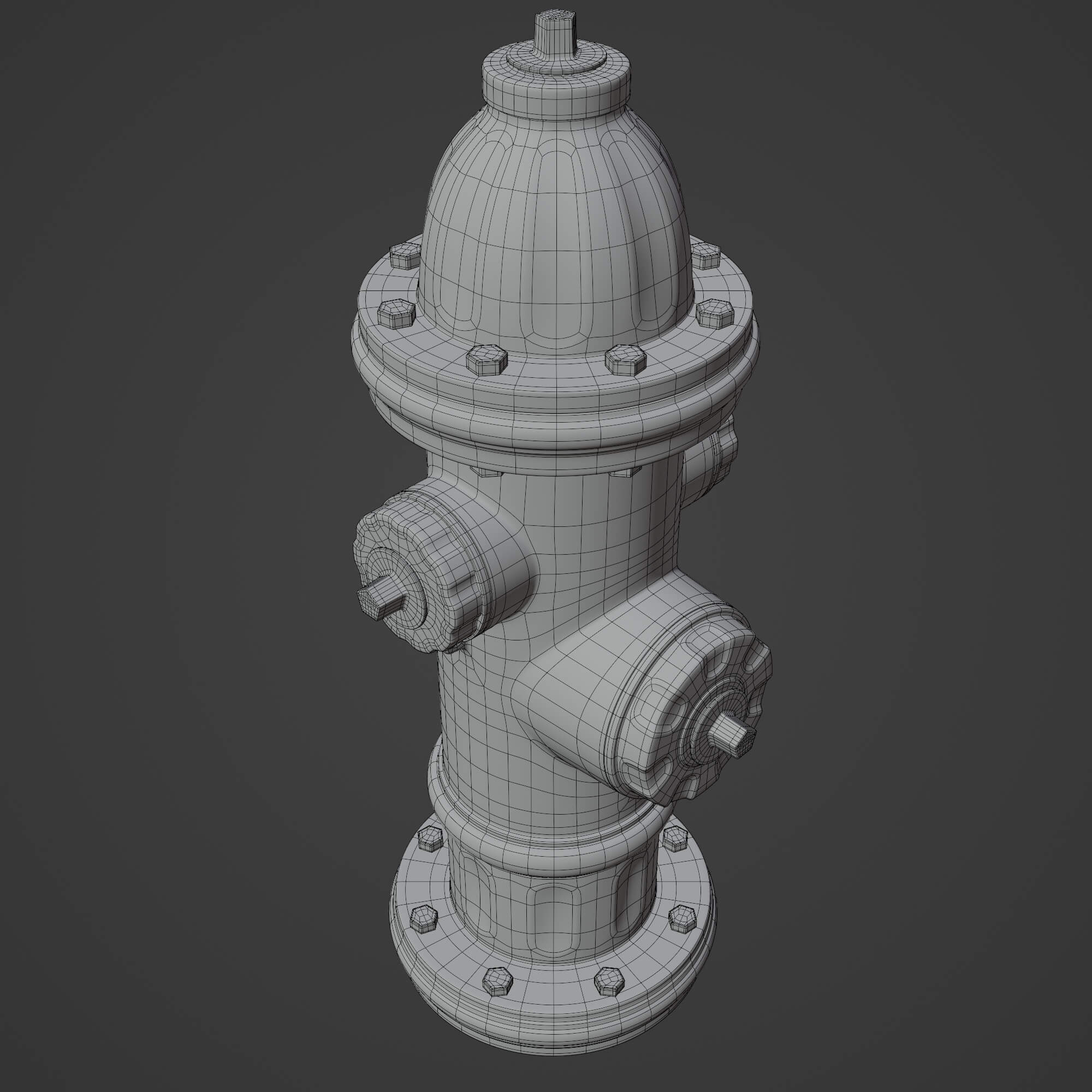 Fire Hydrant - 3D Model by 3DModelingCorp