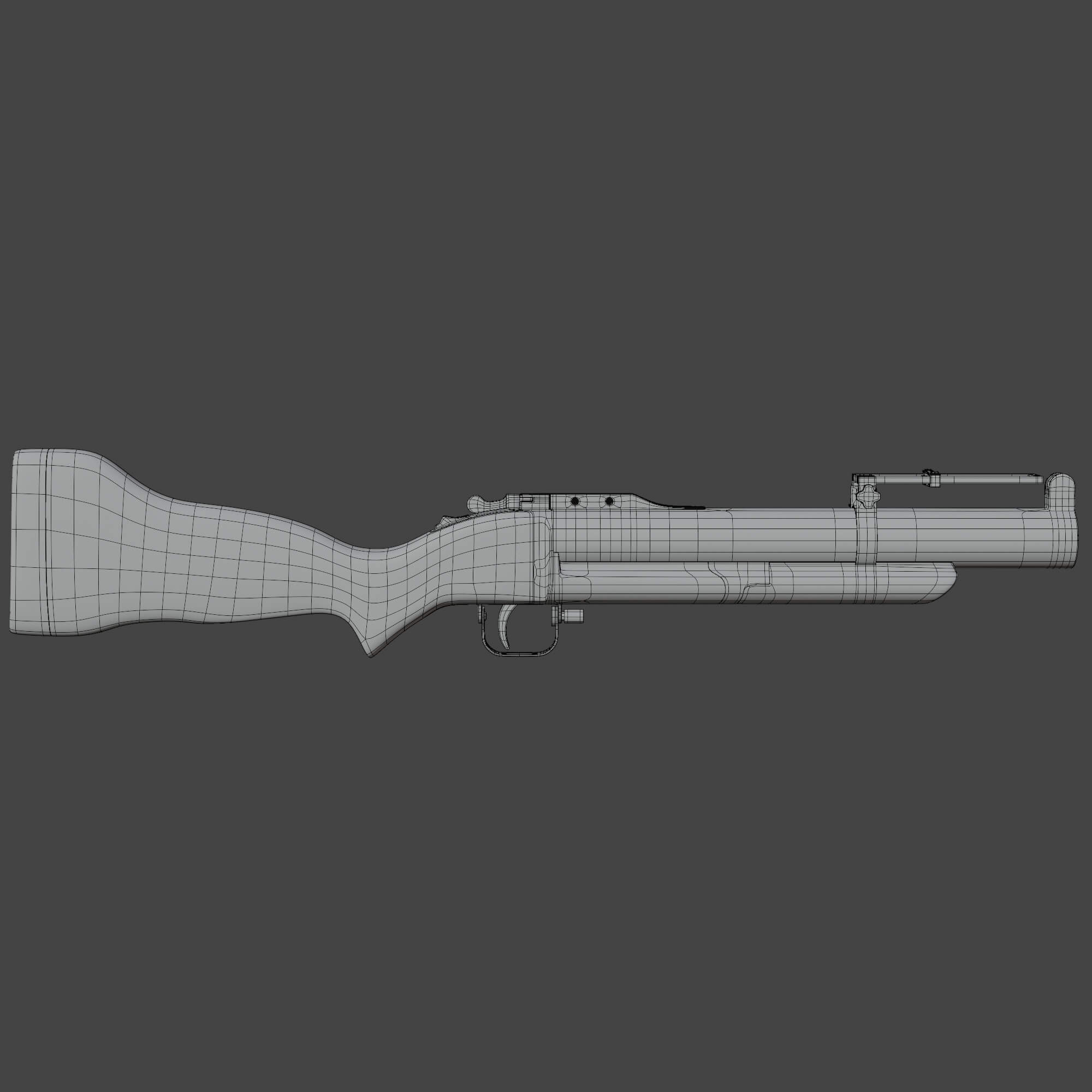 Grenade Launcher - 3D Model by 3DModelingCorp