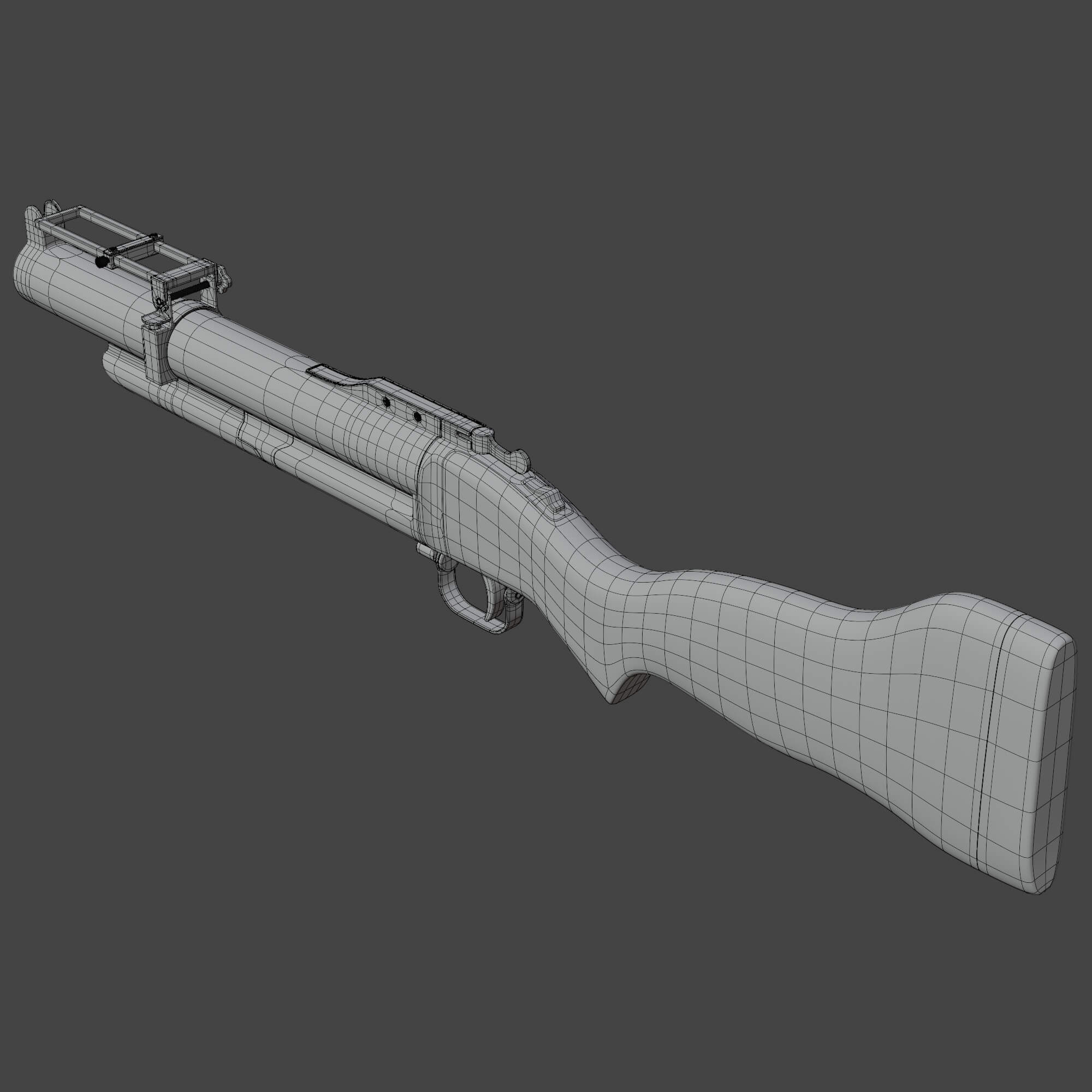 Grenade Launcher - 3D Model by 3DModelingCorp