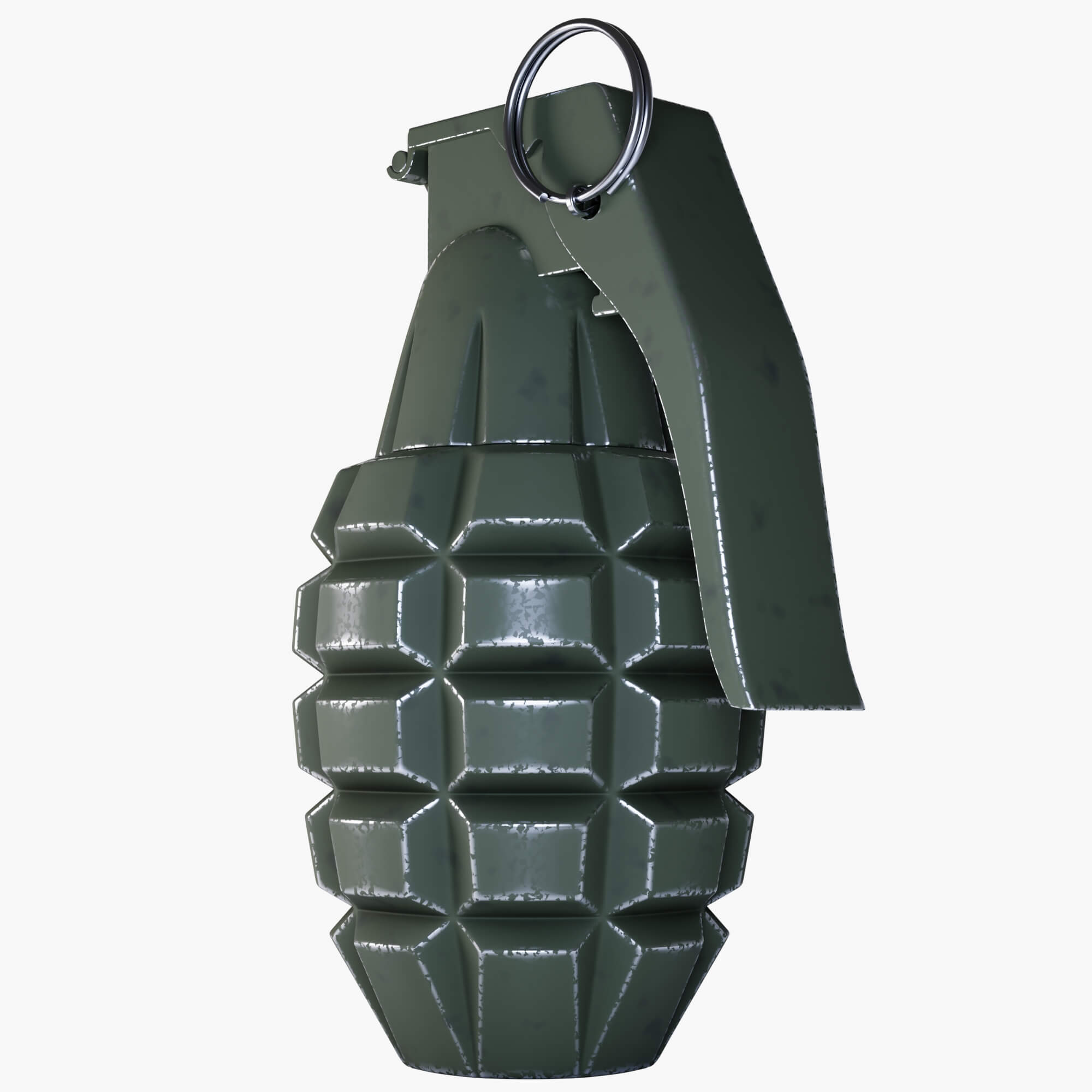 Hand Grenade - 3D Model by 3DModelingCorp