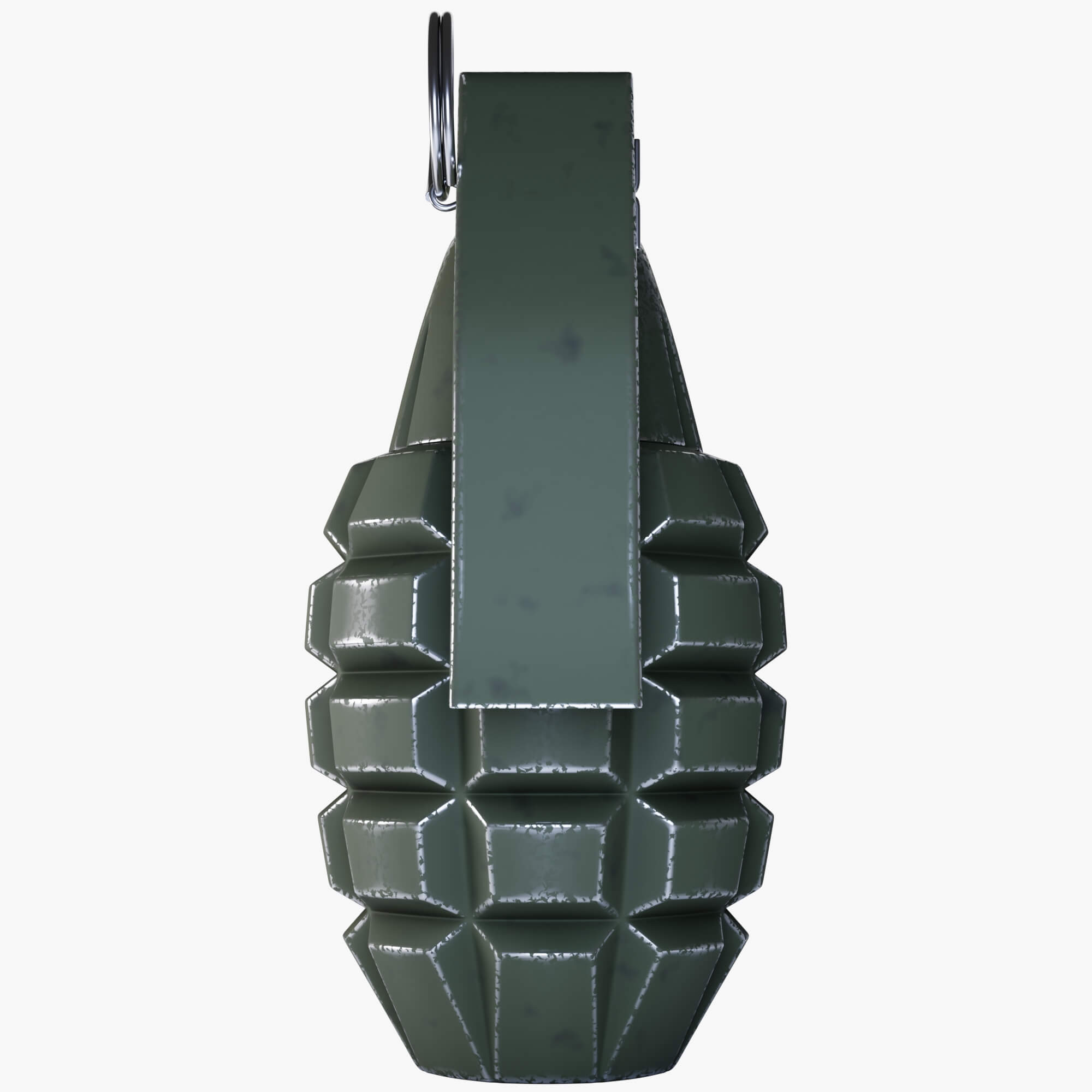 Hand Grenade - 3D Model by 3DModelingCorp