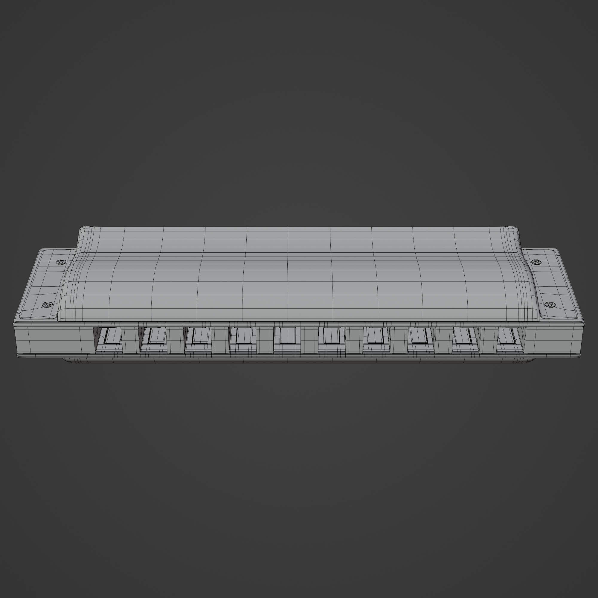 Harmonica 3D by 3DModelingCorp