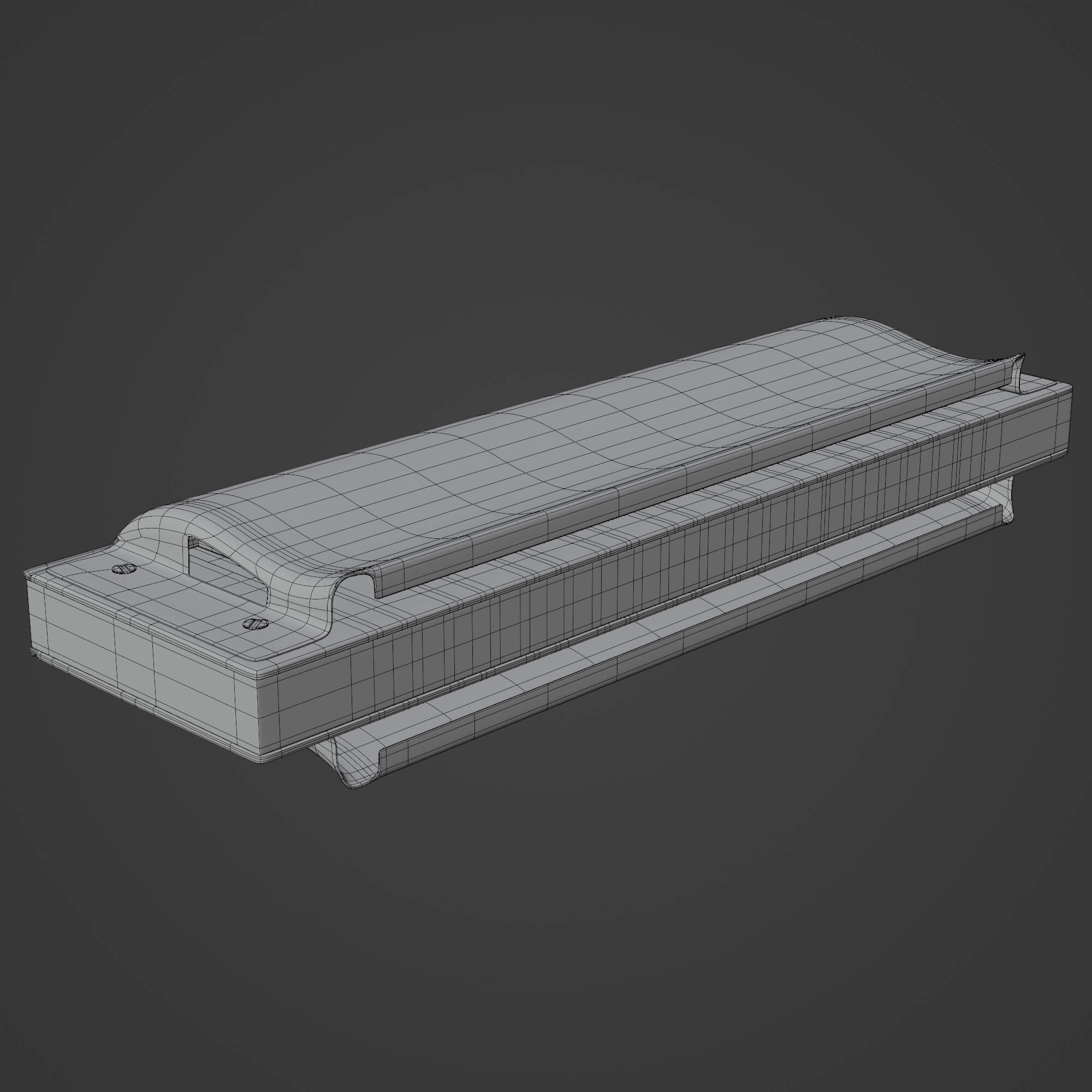 Harmonica 3D by 3DModelingCorp