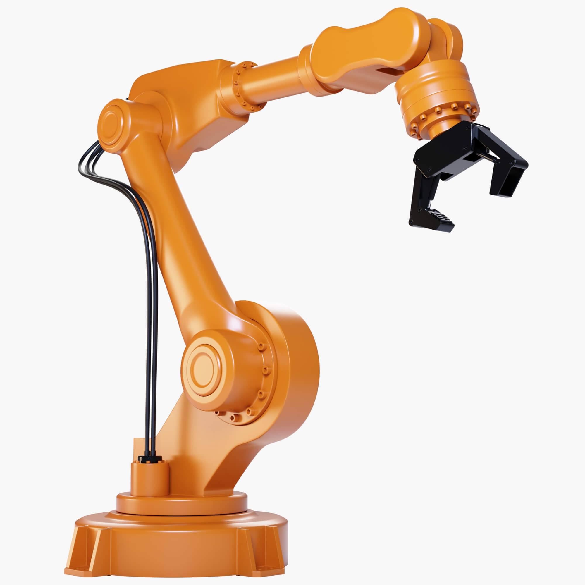 Industrial Robot Arm - 3D Model by 3DModelingCorp