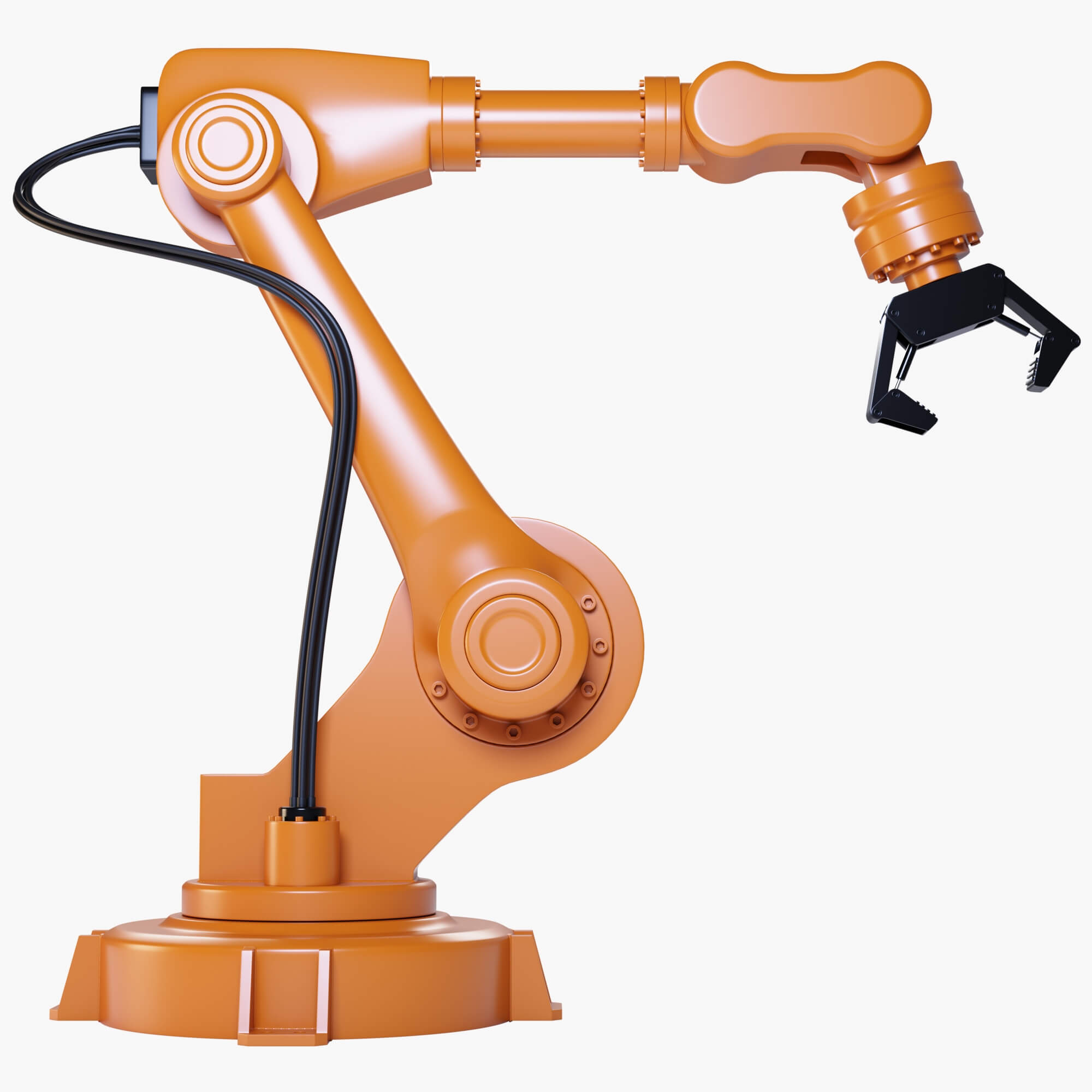 Industrial Robot Arm - 3D Model by 3DModelingCorp