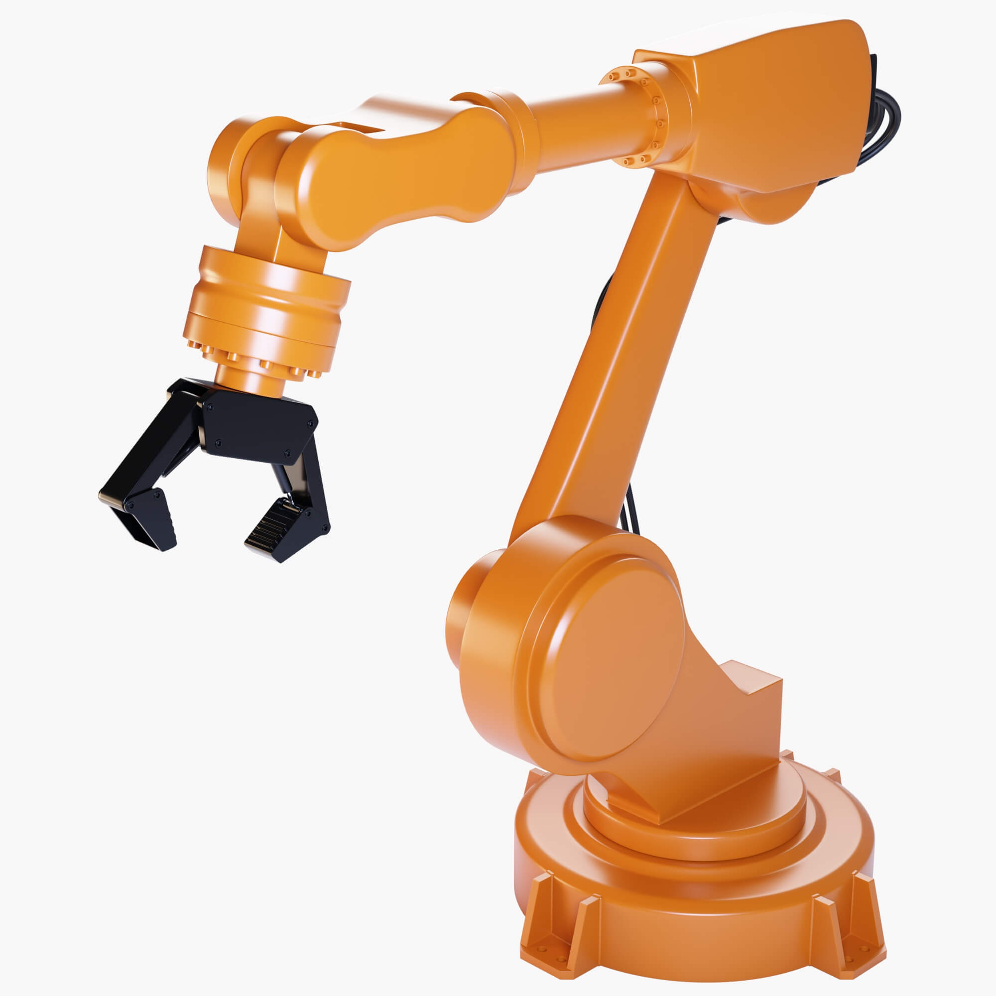 Industrial Robot Arm - 3D Model by 3DModelingCorp