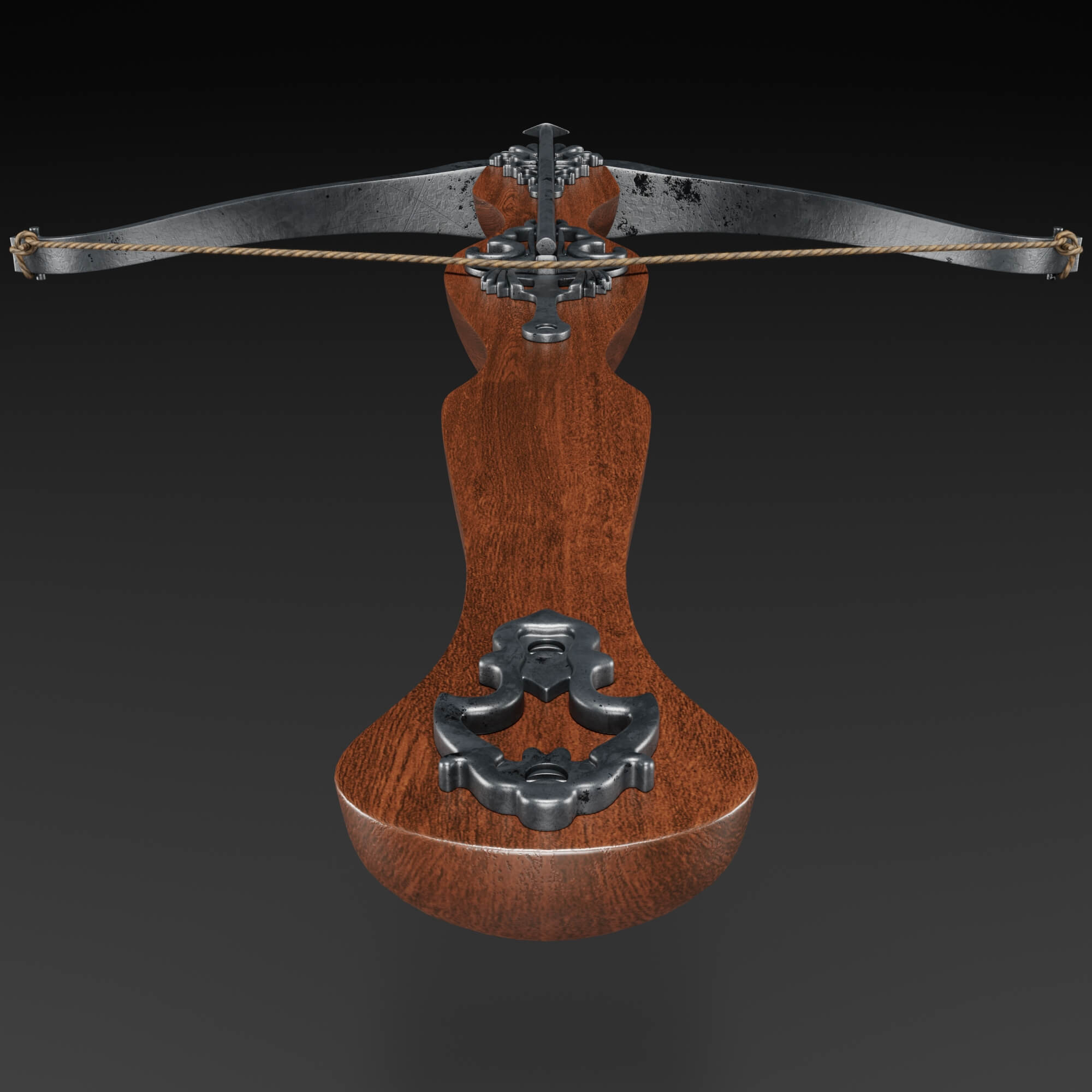 Medieval Crossbow - 3D Model by 3DModelingCorp