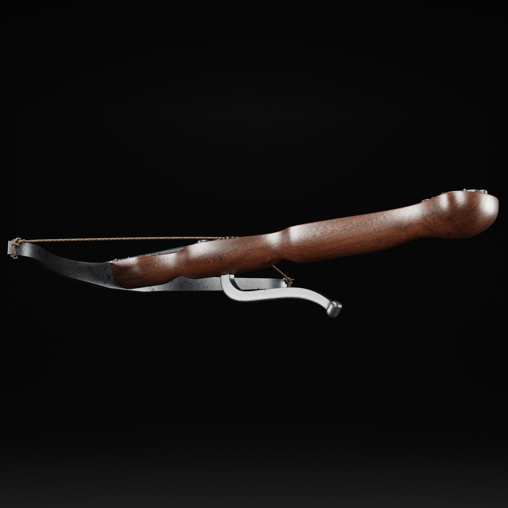 Medieval Crossbow - 3D Model by 3DModelingCorp