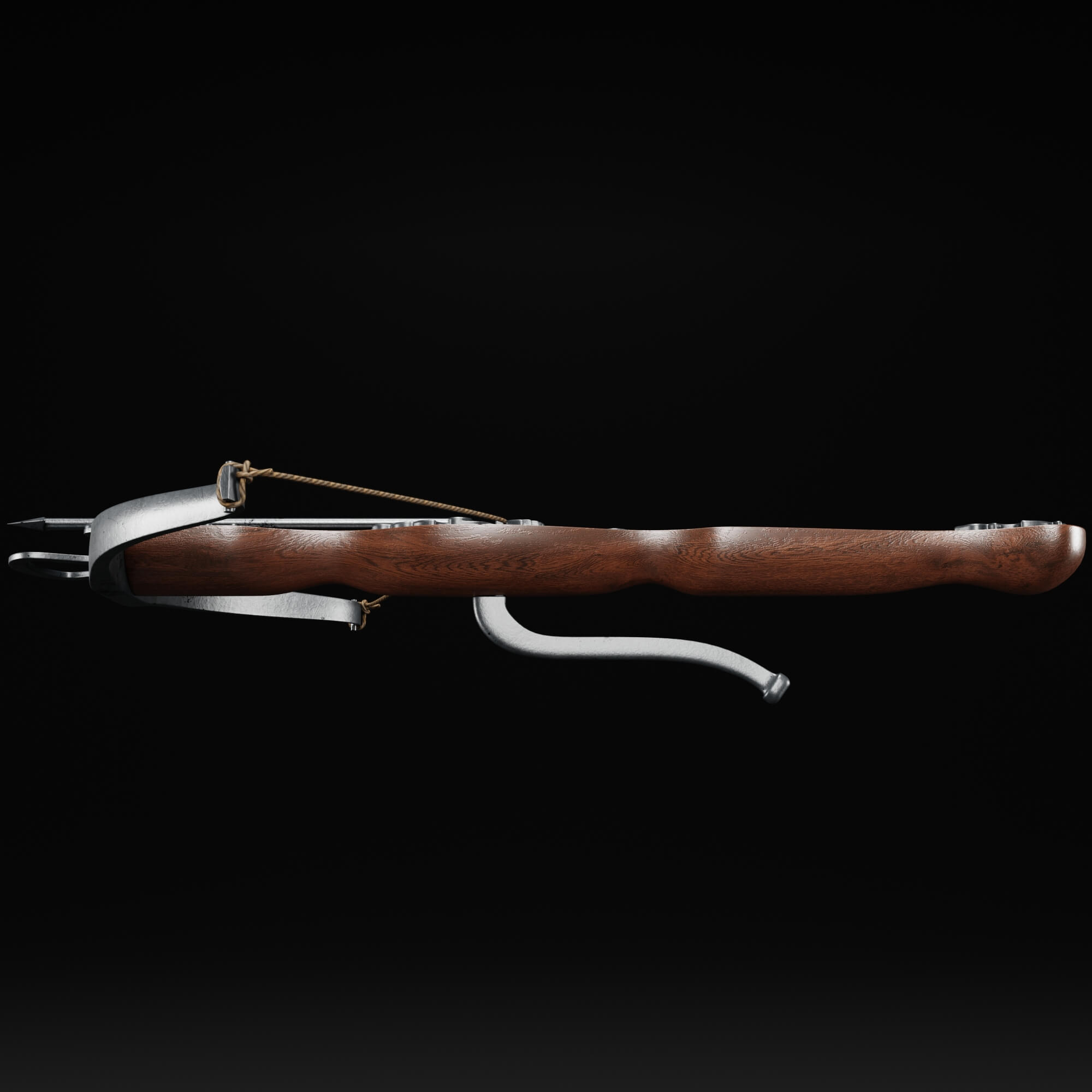 Medieval Crossbow - 3D Model by 3DModelingCorp
