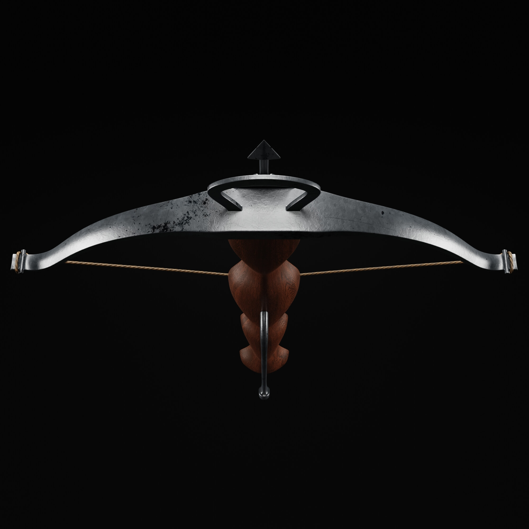 Medieval Crossbow - 3D Model by 3DModelingCorp