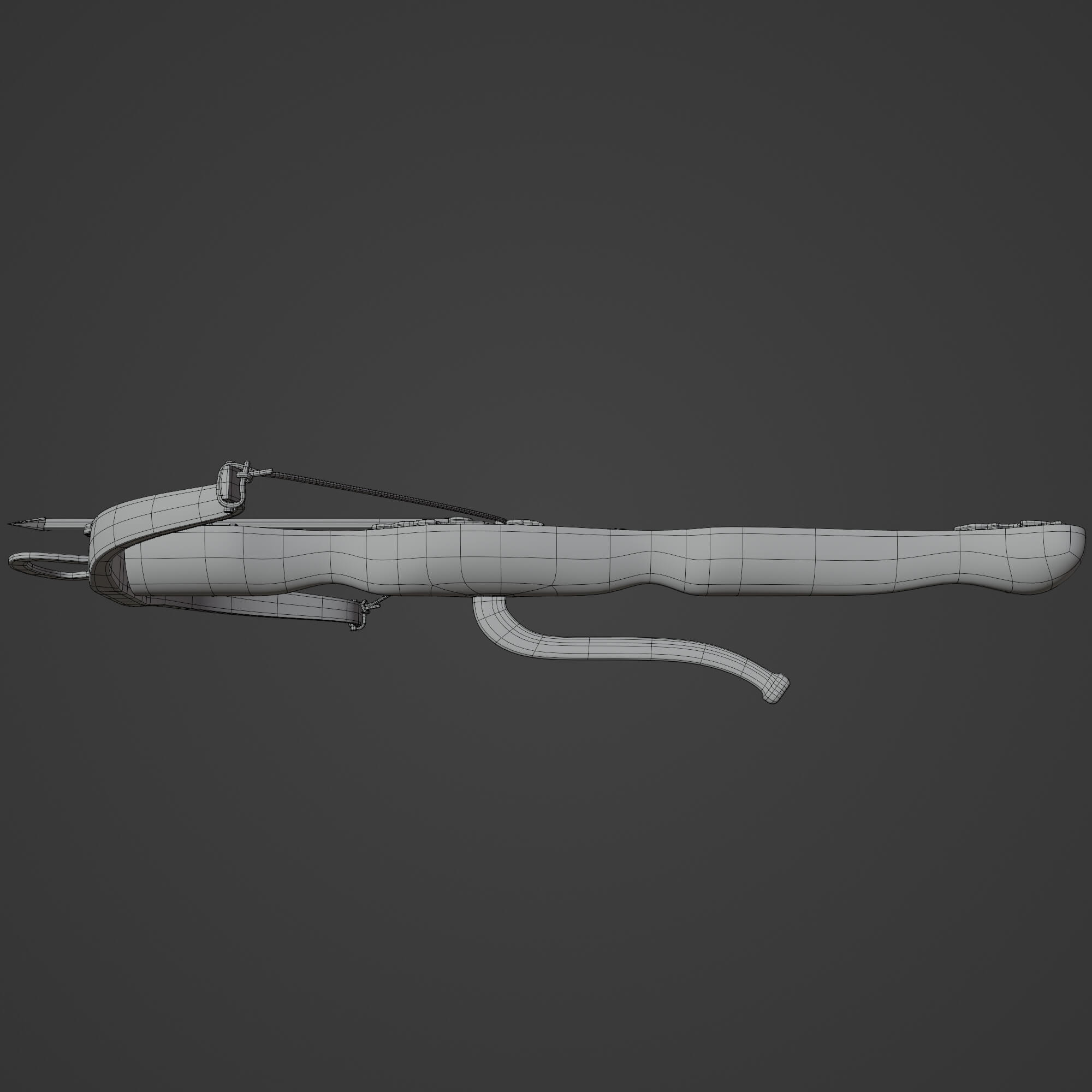 Medieval Crossbow - 3D Model by 3DModelingCorp