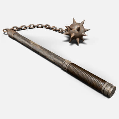 Medieval Mace Weapon - 3D Model by 3DModelingCorp