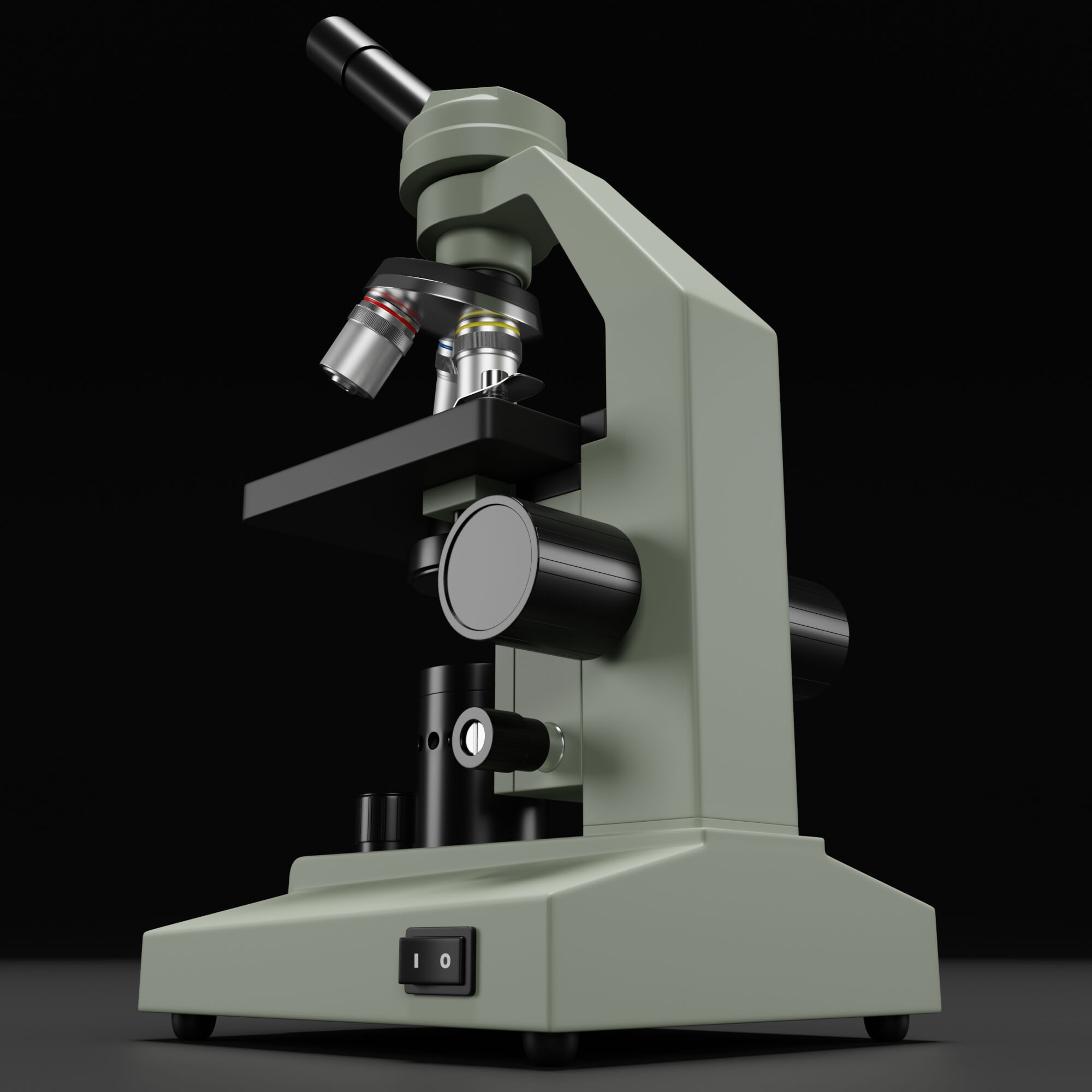 Microscope 3D by 3DModelingCorp