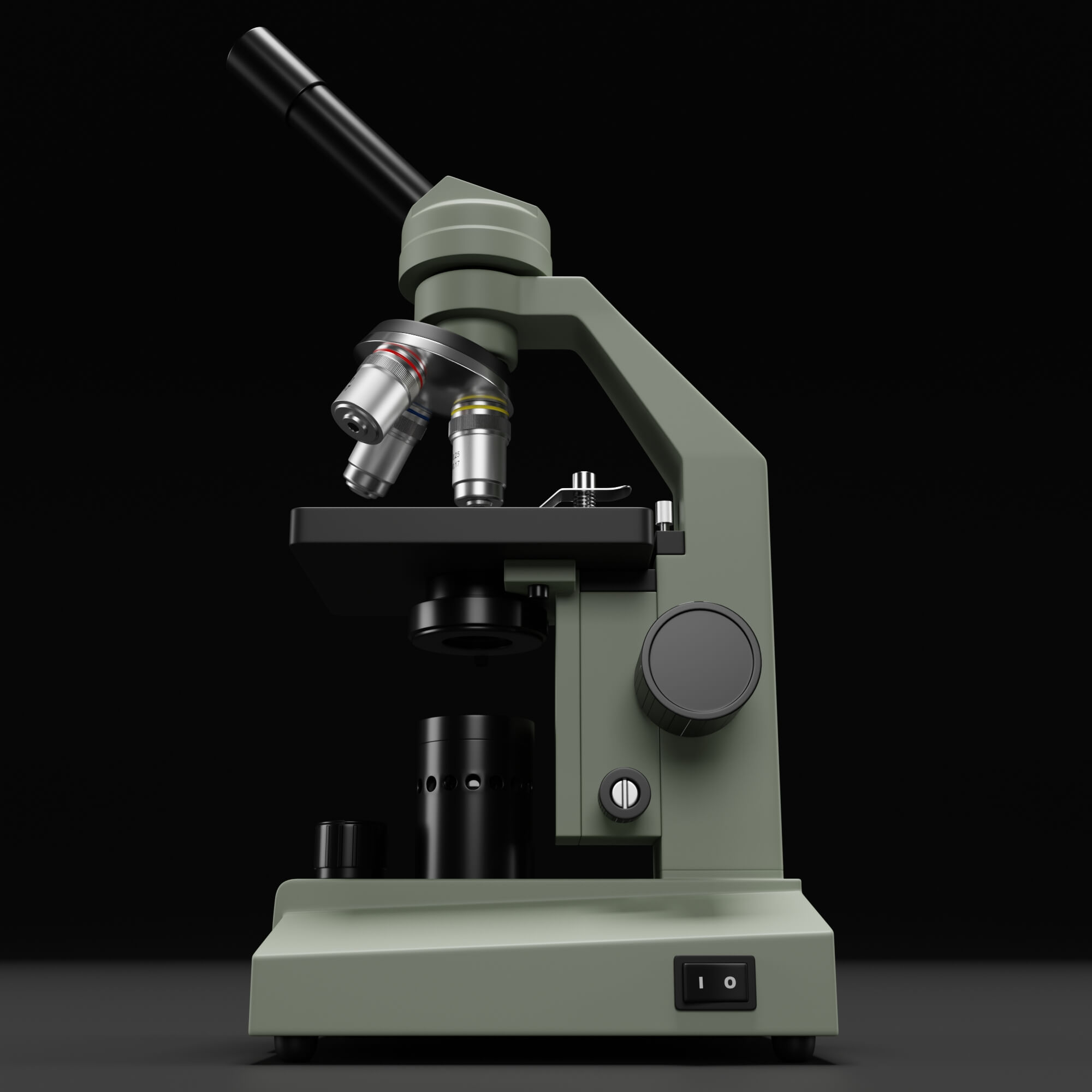 Microscope 3D by 3DModelingCorp