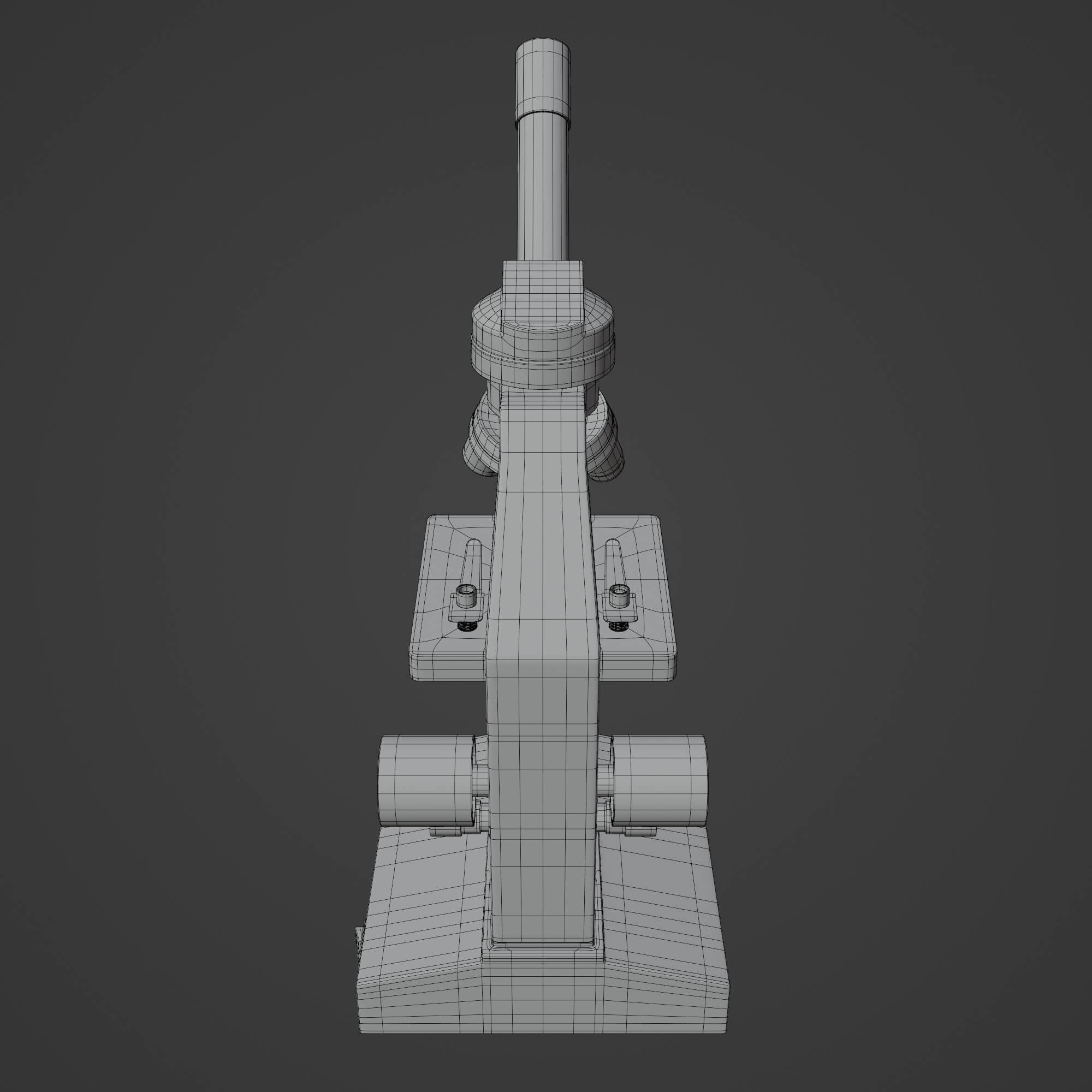 Microscope 3D by 3DModelingCorp