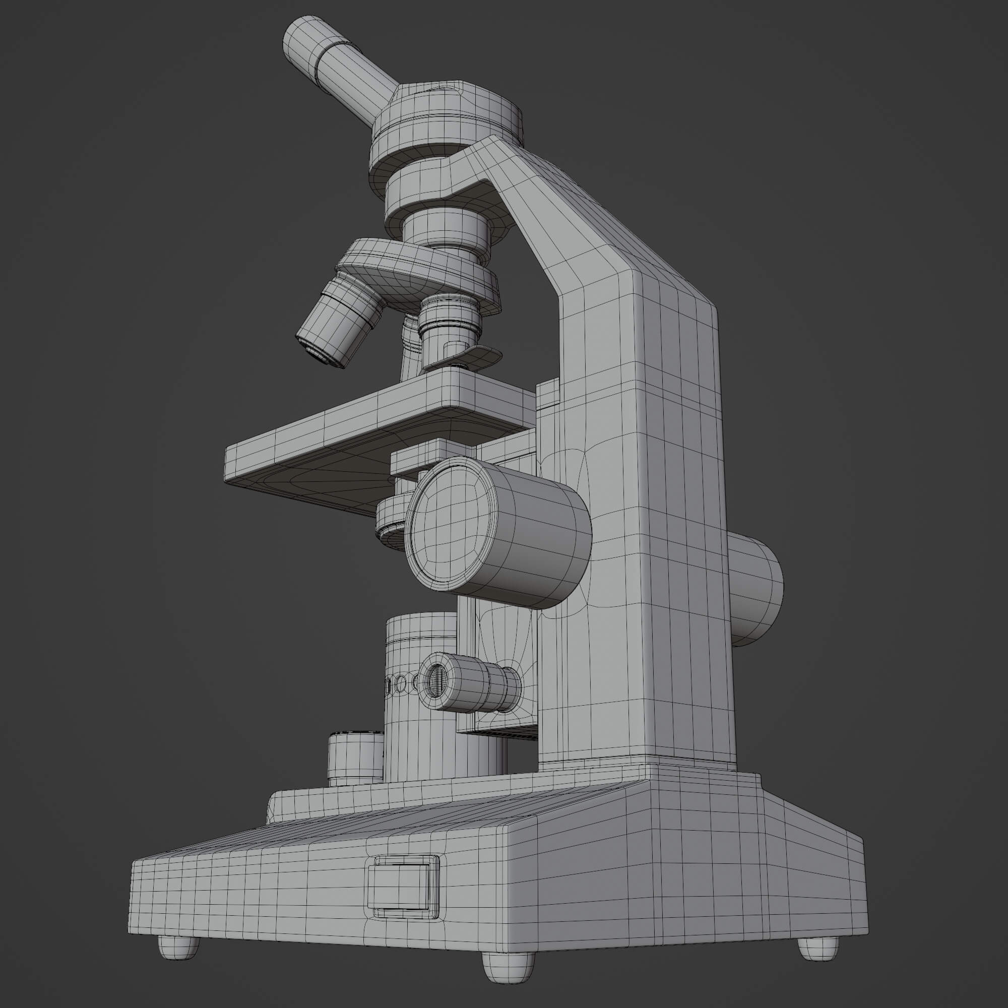 Microscope 3D by 3DModelingCorp