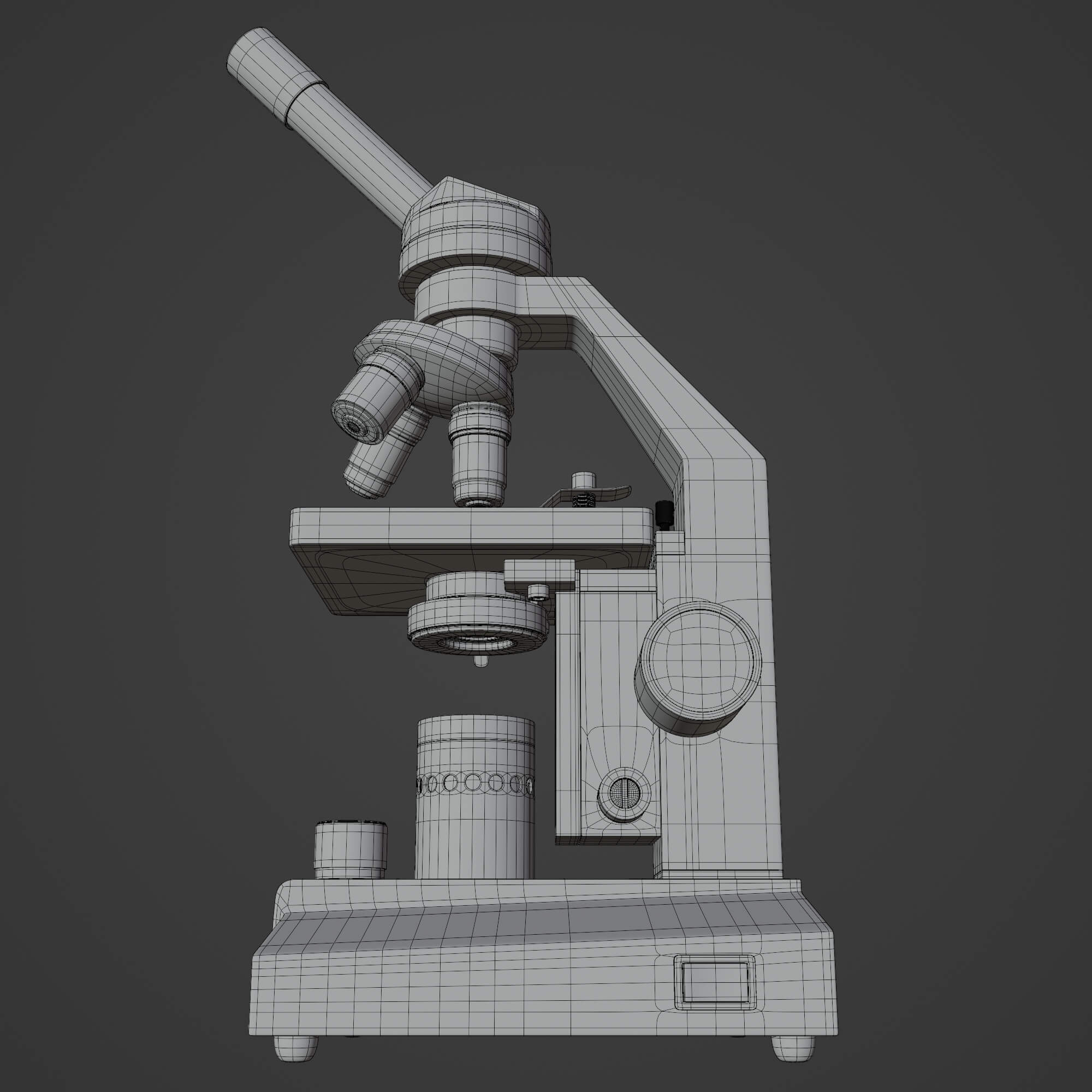 Microscope 3D by 3DModelingCorp