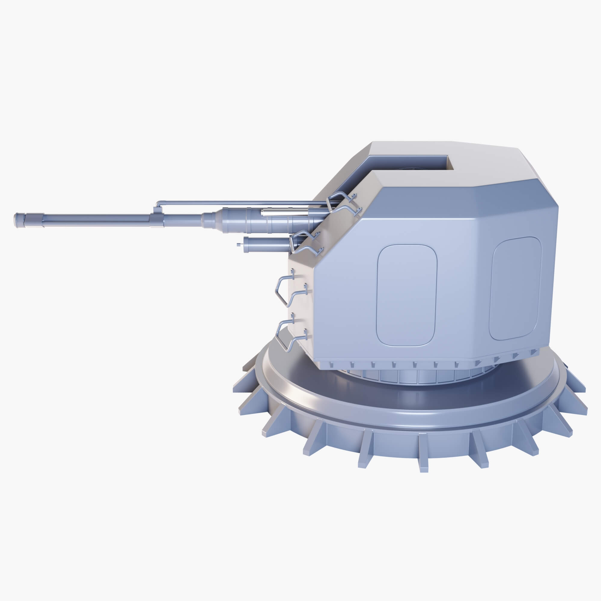 Military Ship Gun - 3D Model by 3DModelingCorp