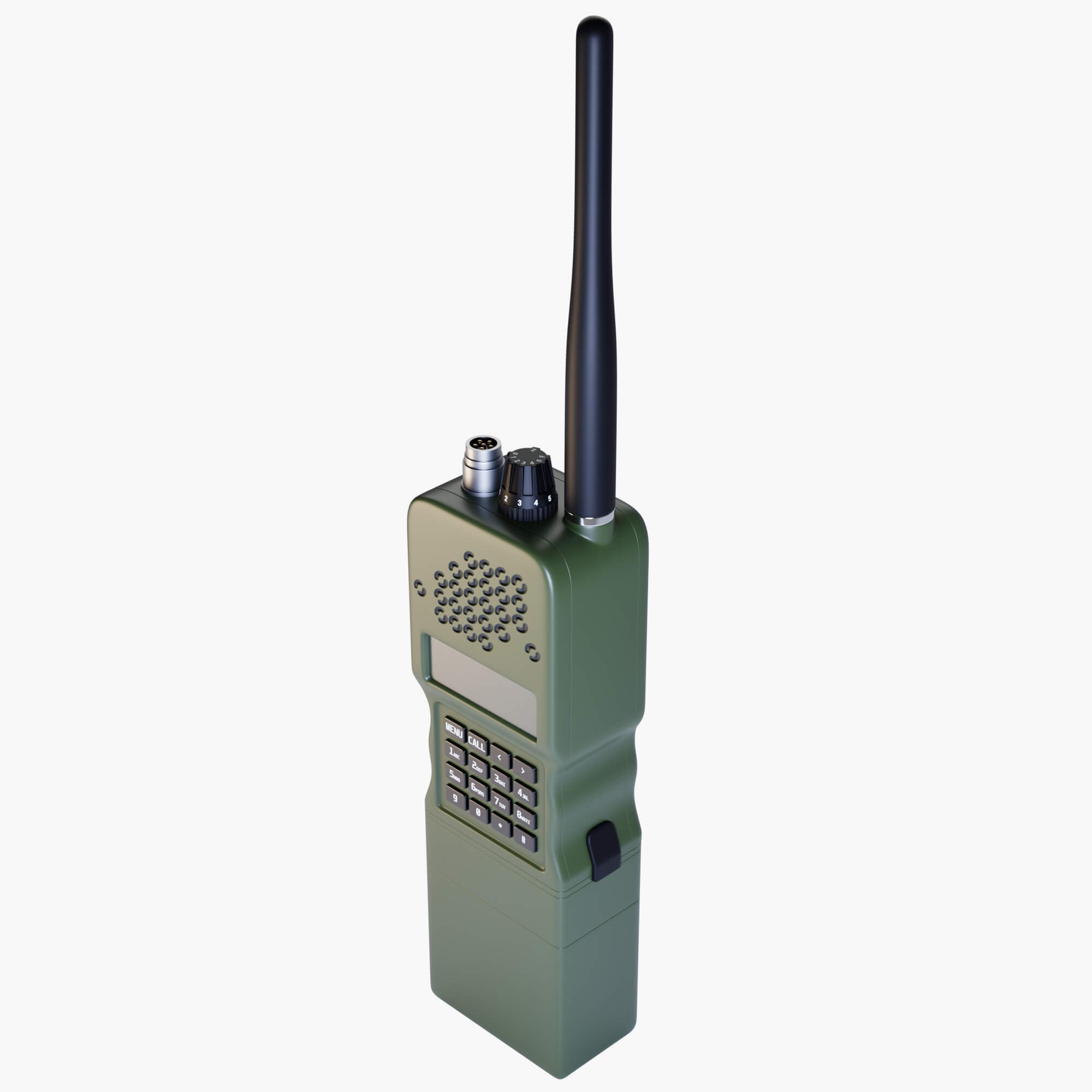 Military Walkie Talkie - 3D Model by 3DModelingCorp