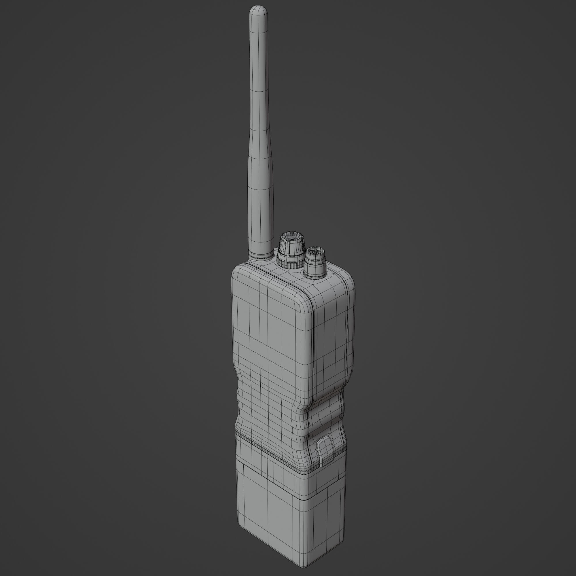 Military Walkie Talkie - 3D Model by 3DModelingCorp