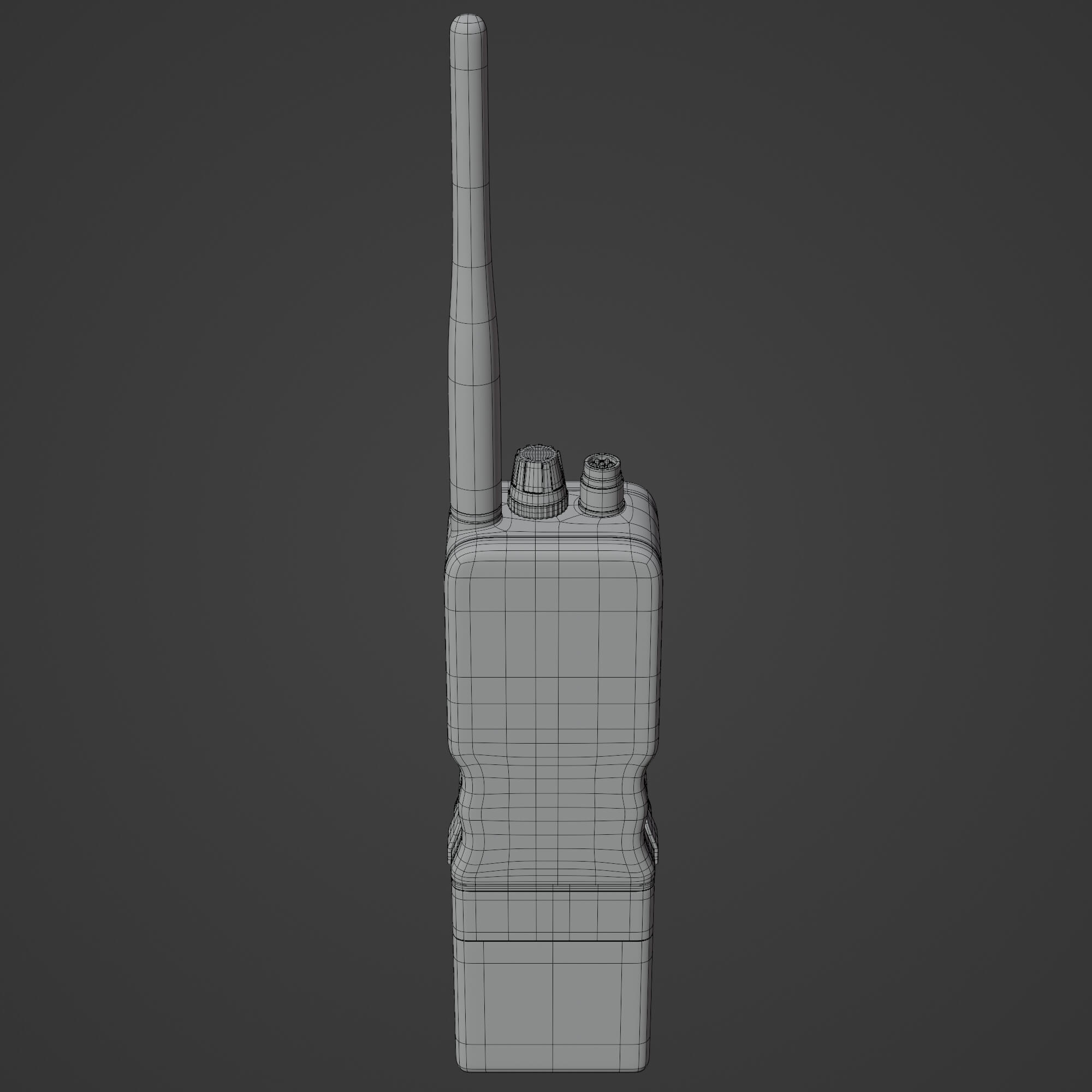 Military Walkie Talkie - 3D Model by 3DModelingCorp