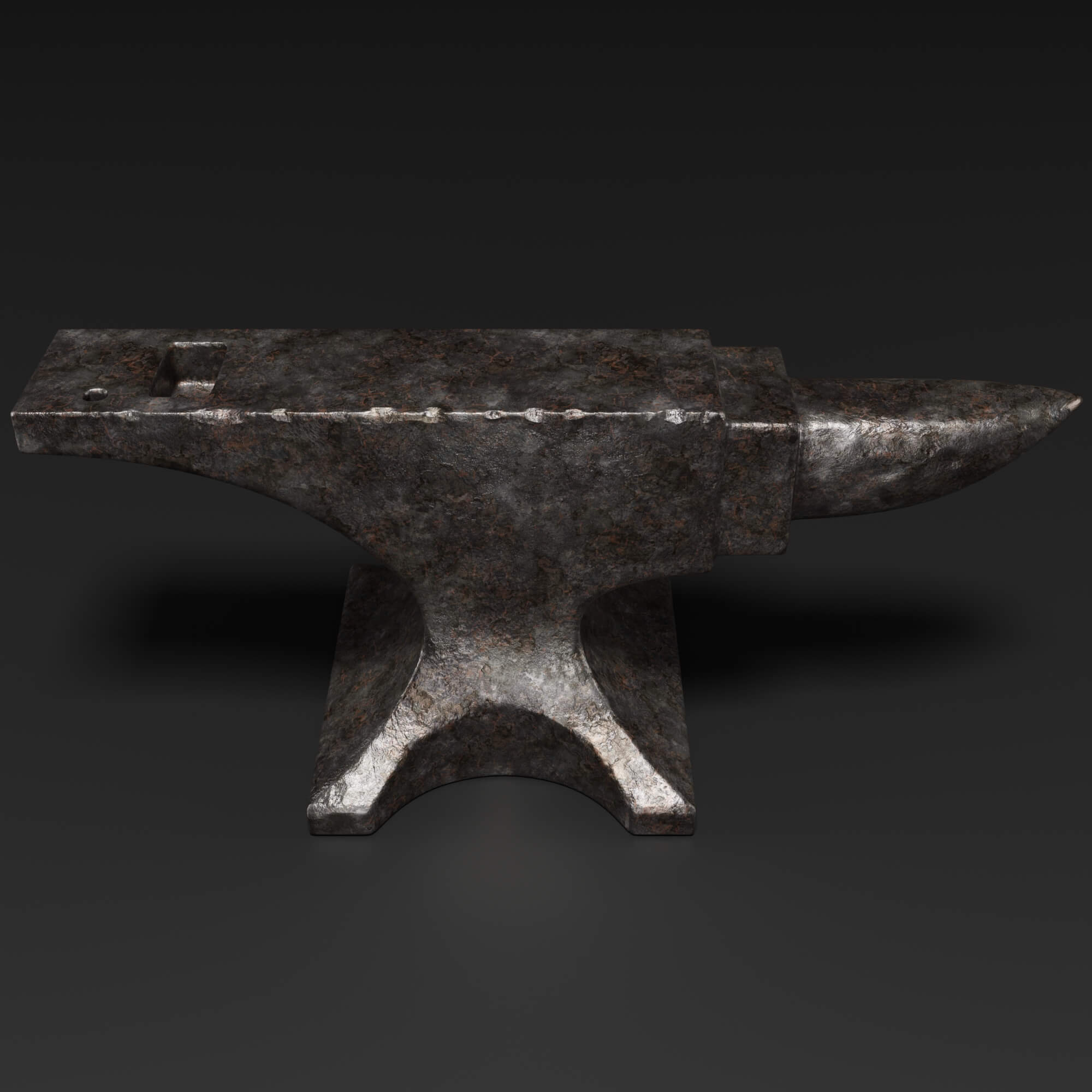 Old Medieval Anvil - 3D Model by 3DModelingCorp