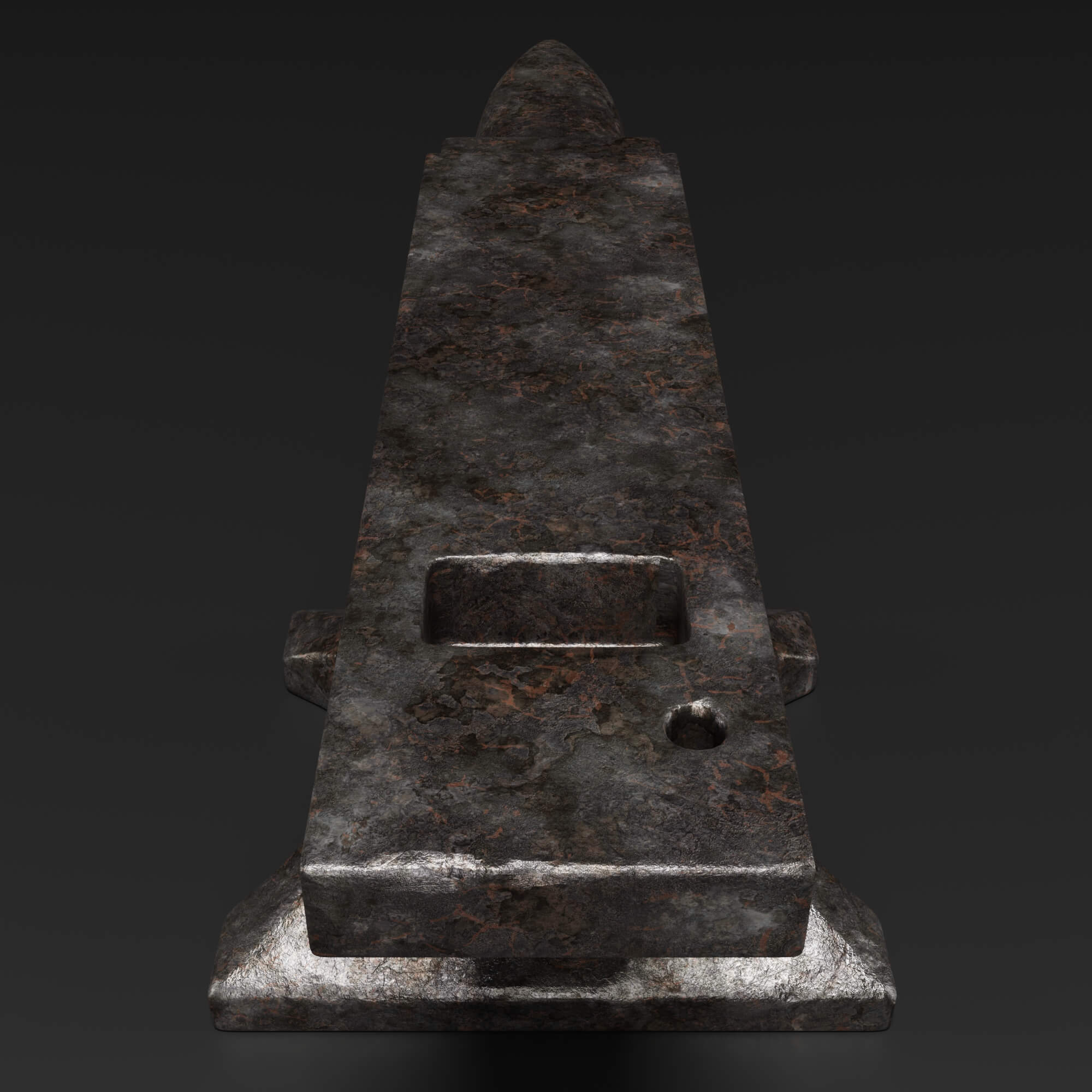 Old Medieval Anvil - 3D Model by 3DModelingCorp