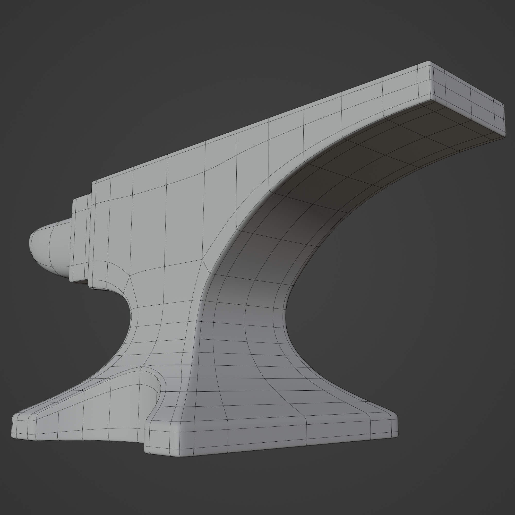 Old Medieval Anvil - 3D Model by 3DModelingCorp