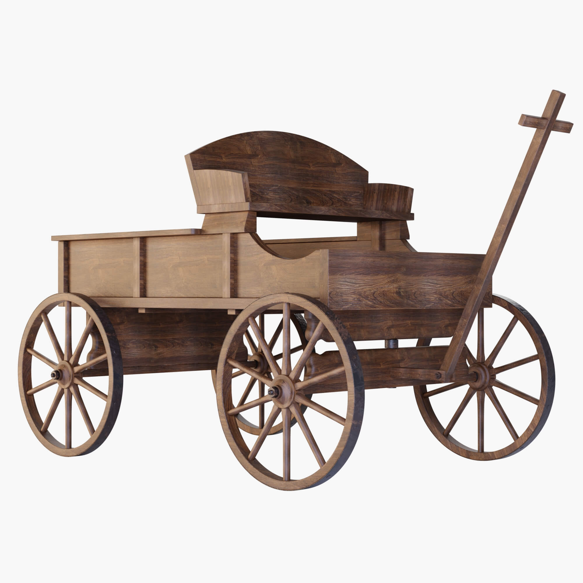 Old Carriage - 3D Model by 3DModelingCorp
