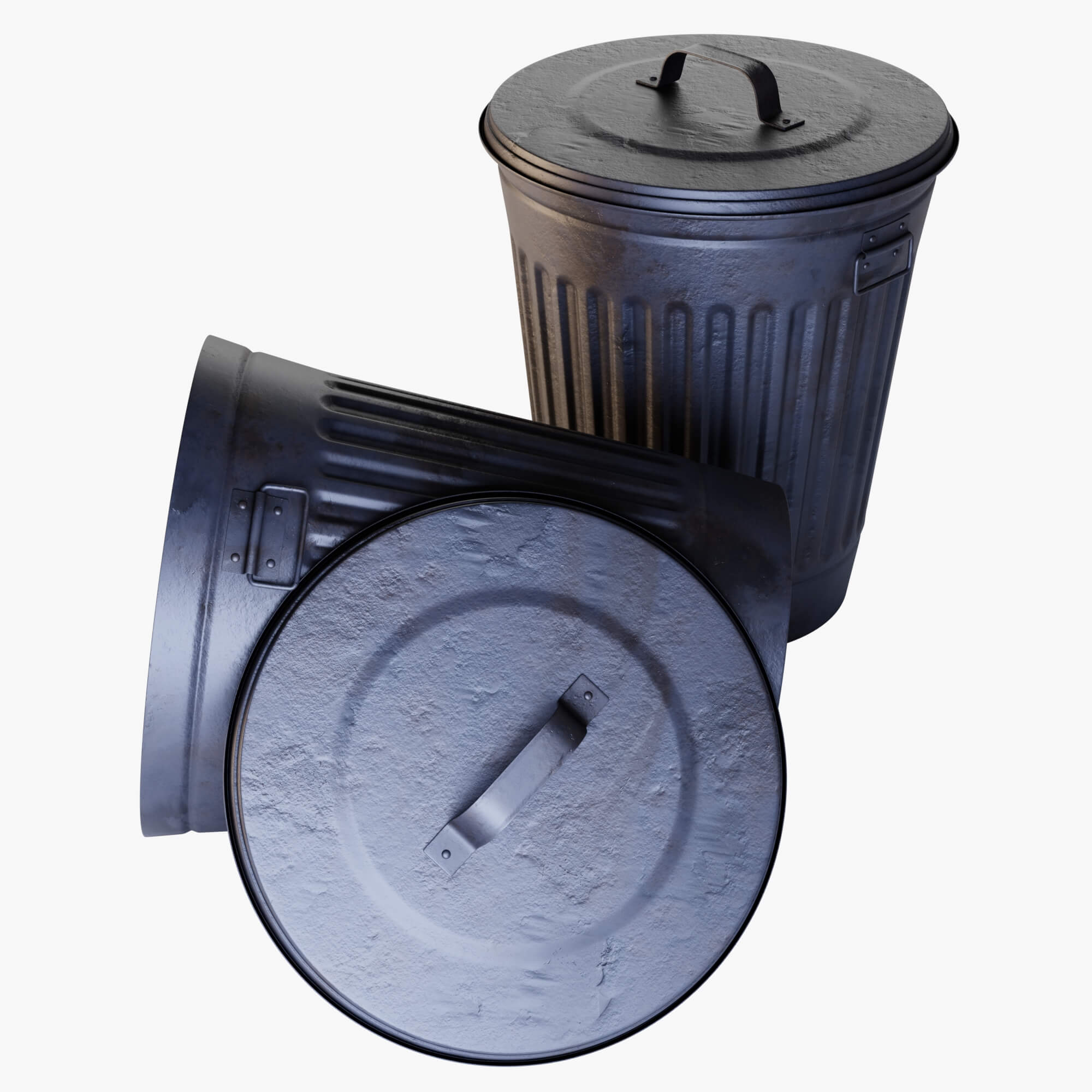 Old Garbage Can - 3D Model by 3DModelingCorp