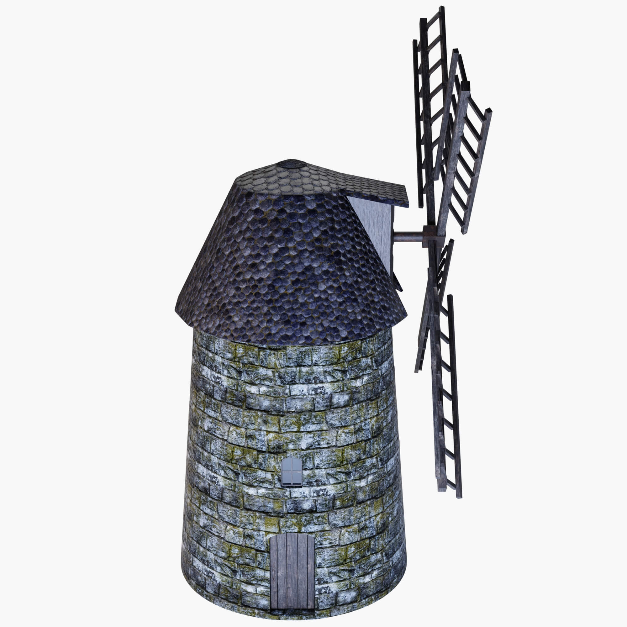 Old Windmill - 3D Model by 3DModelingCorp