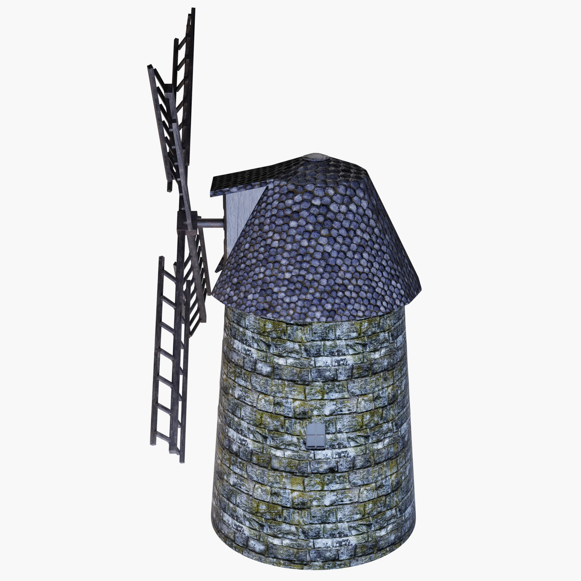 Old Windmill - 3D Model by 3DModelingCorp